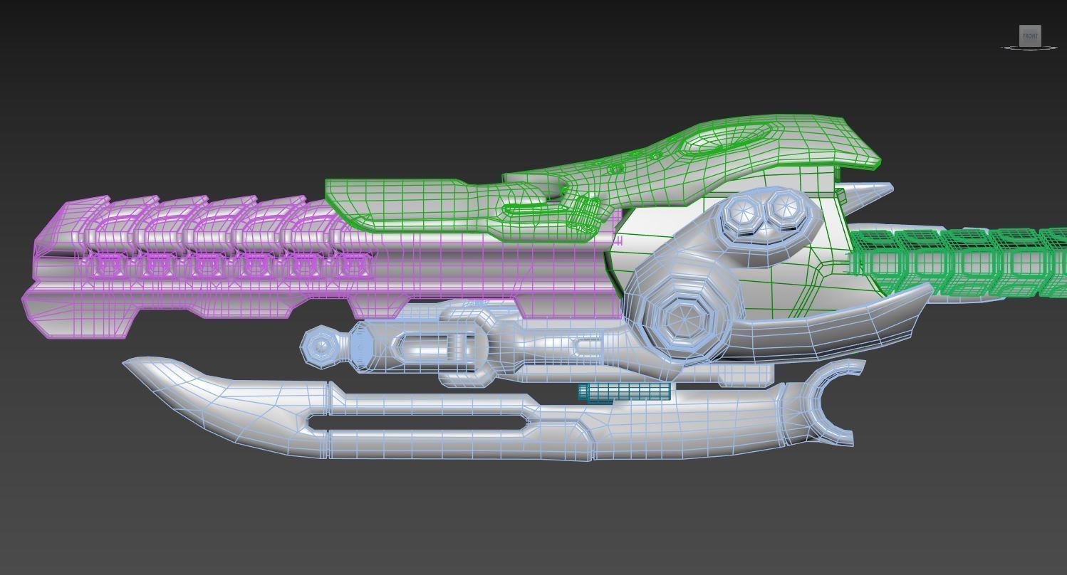 3D model Ceph Crysis 2 VR / AR / low-poly | CGTrader