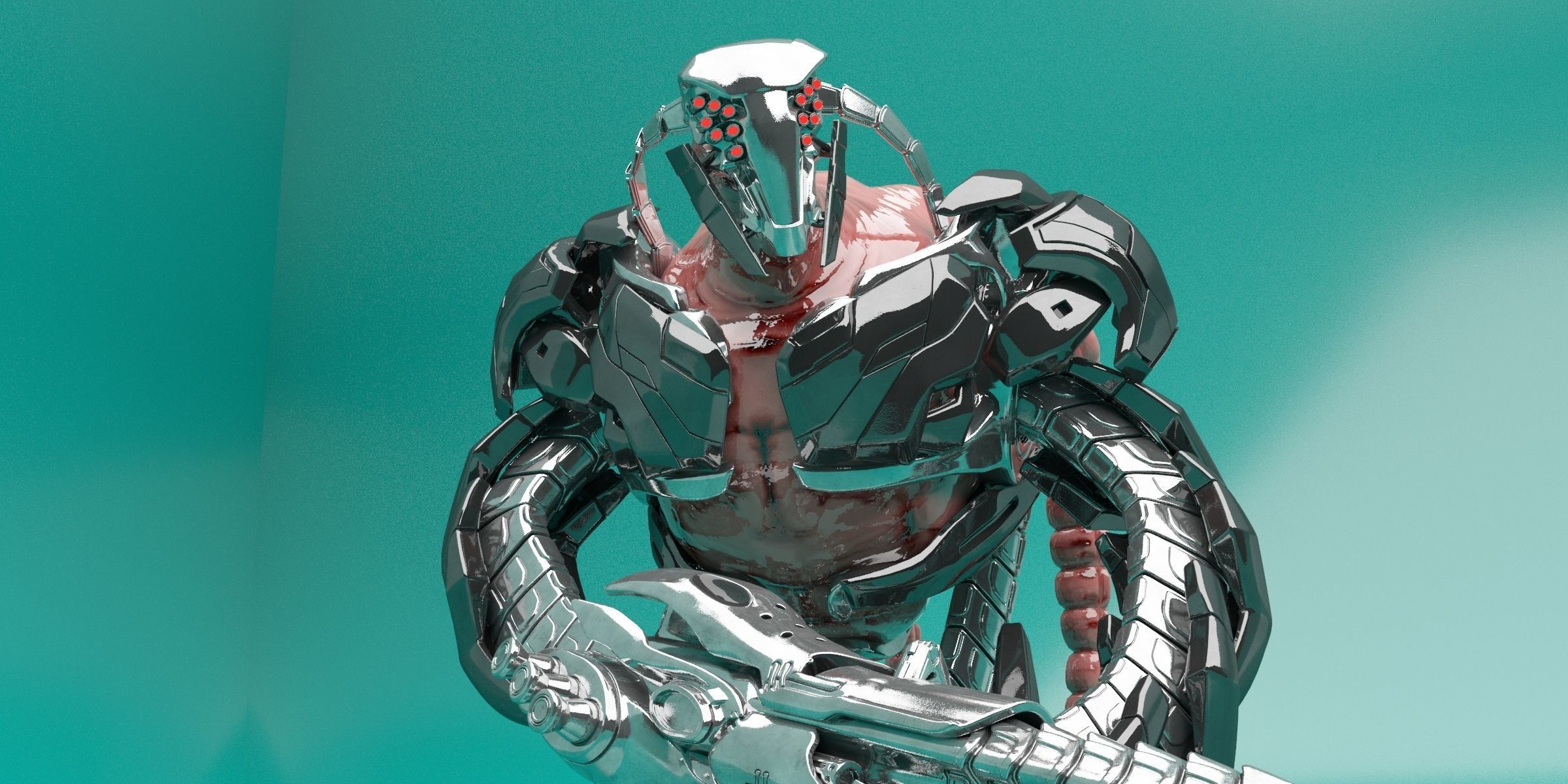 3D model Ceph Crysis 2 VR / AR / low-poly | CGTrader