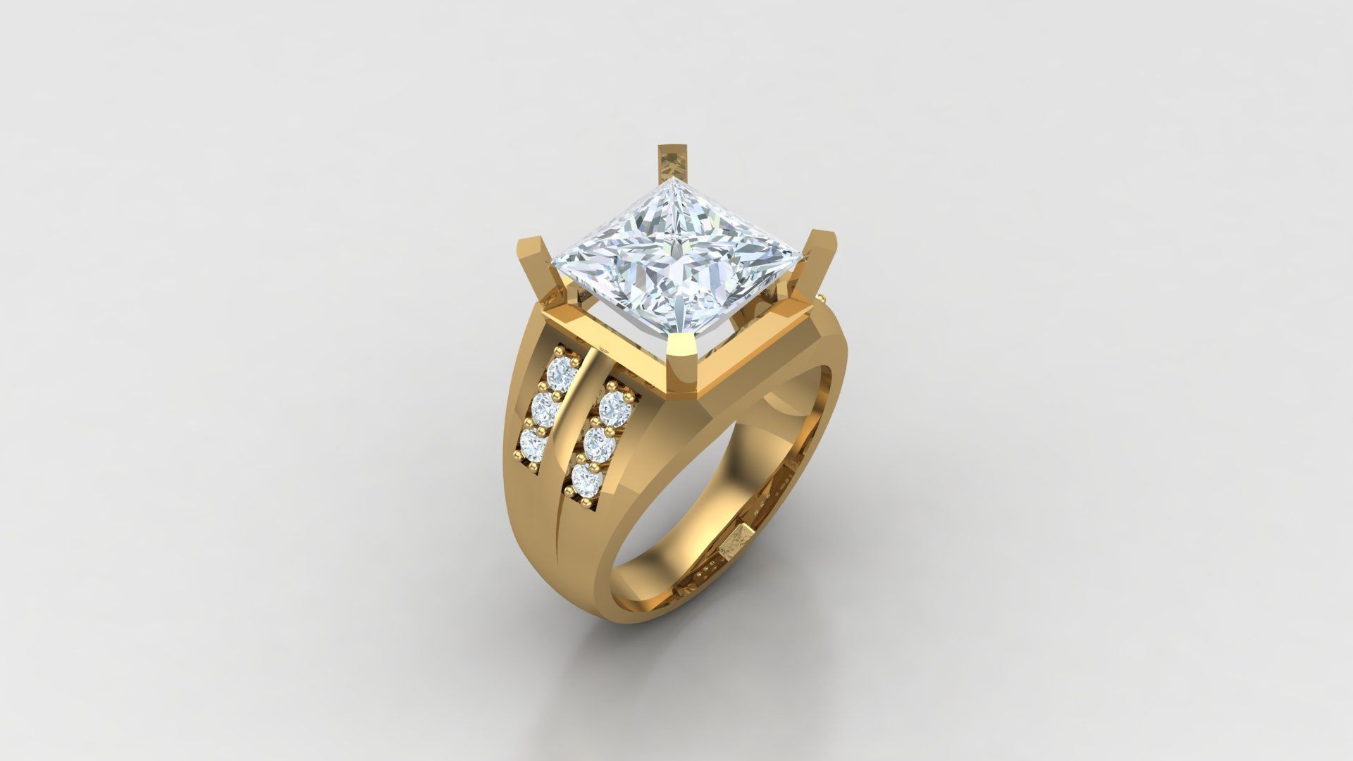 Man Ring Cad File MR 265 3D model 3D printable | CGTrader