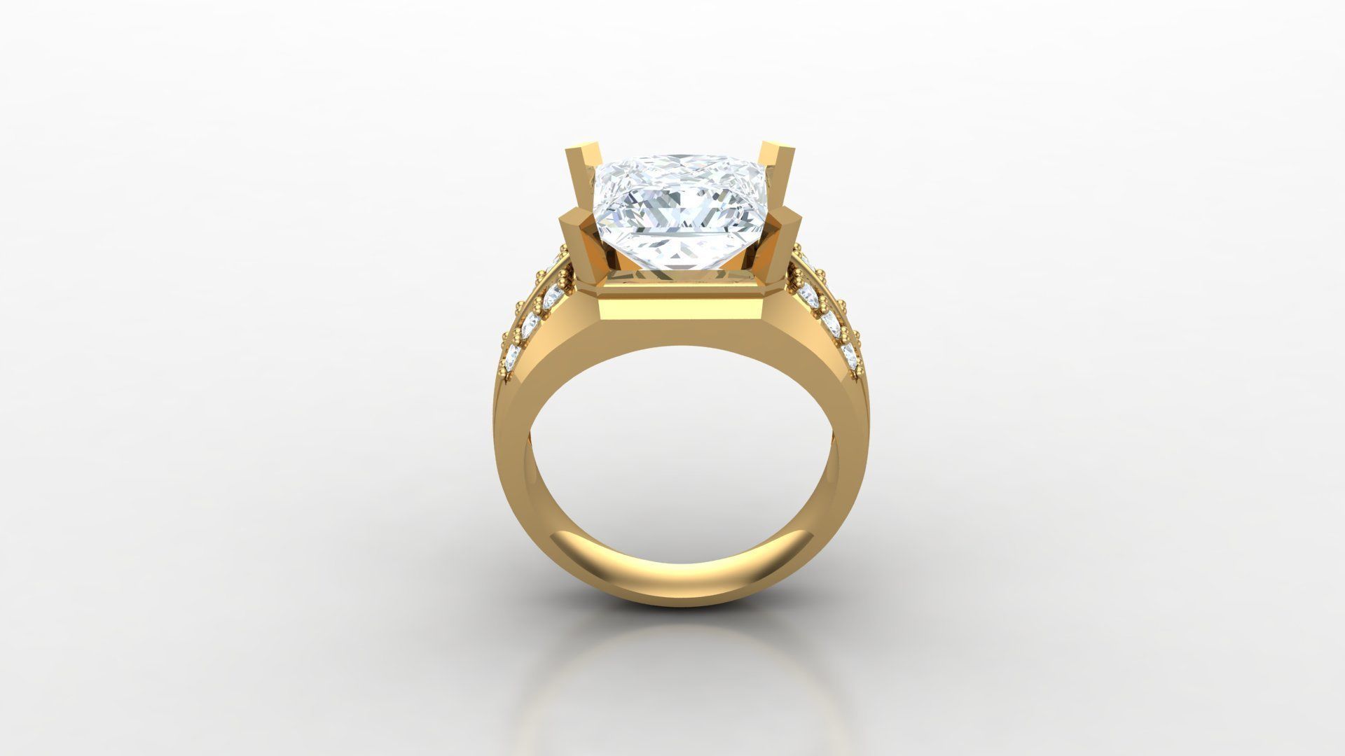 Man Ring Cad File MR 265 3D model 3D printable | CGTrader