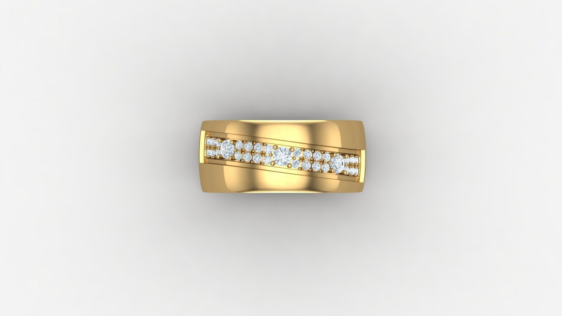 Man Ring Cad File MR 262 3D model 3D printable | CGTrader
