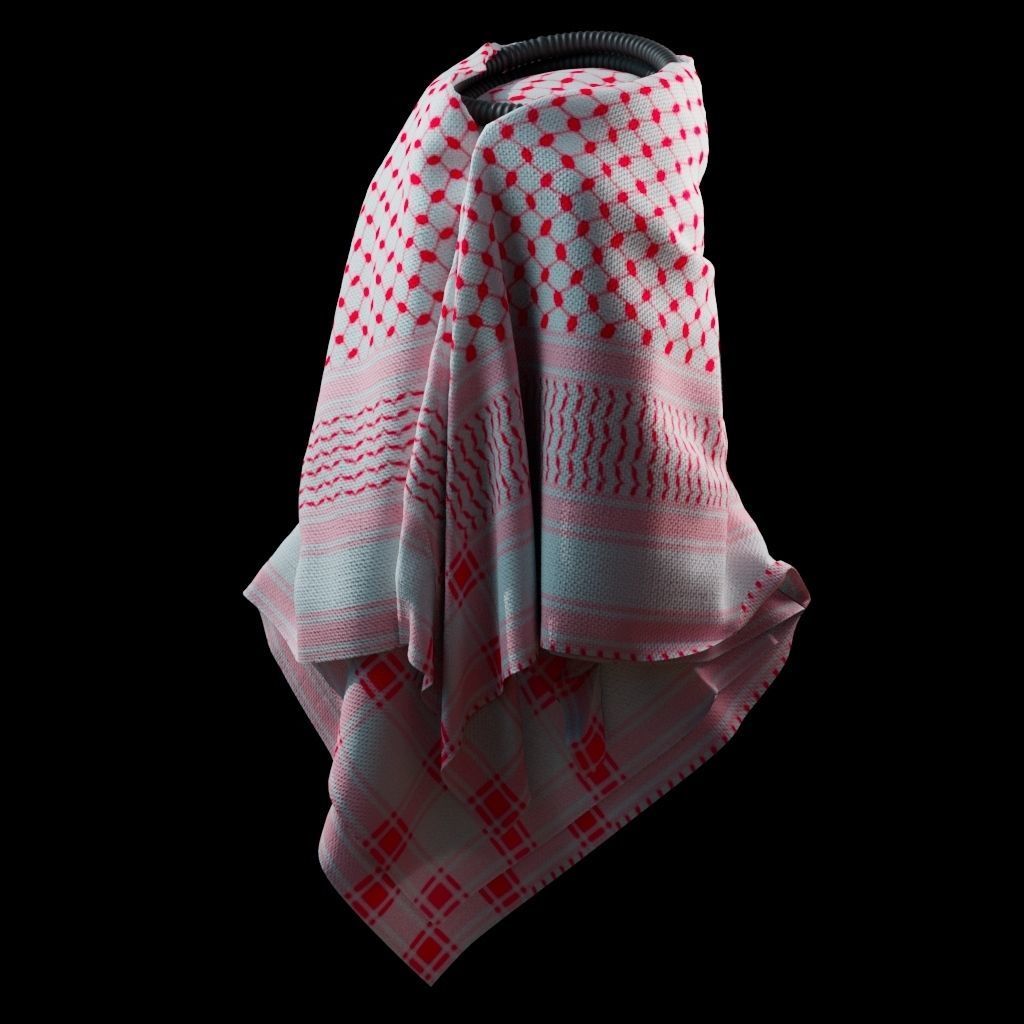 Saudi Arabian Shemagh Outfit Package 3D model | CGTrader
