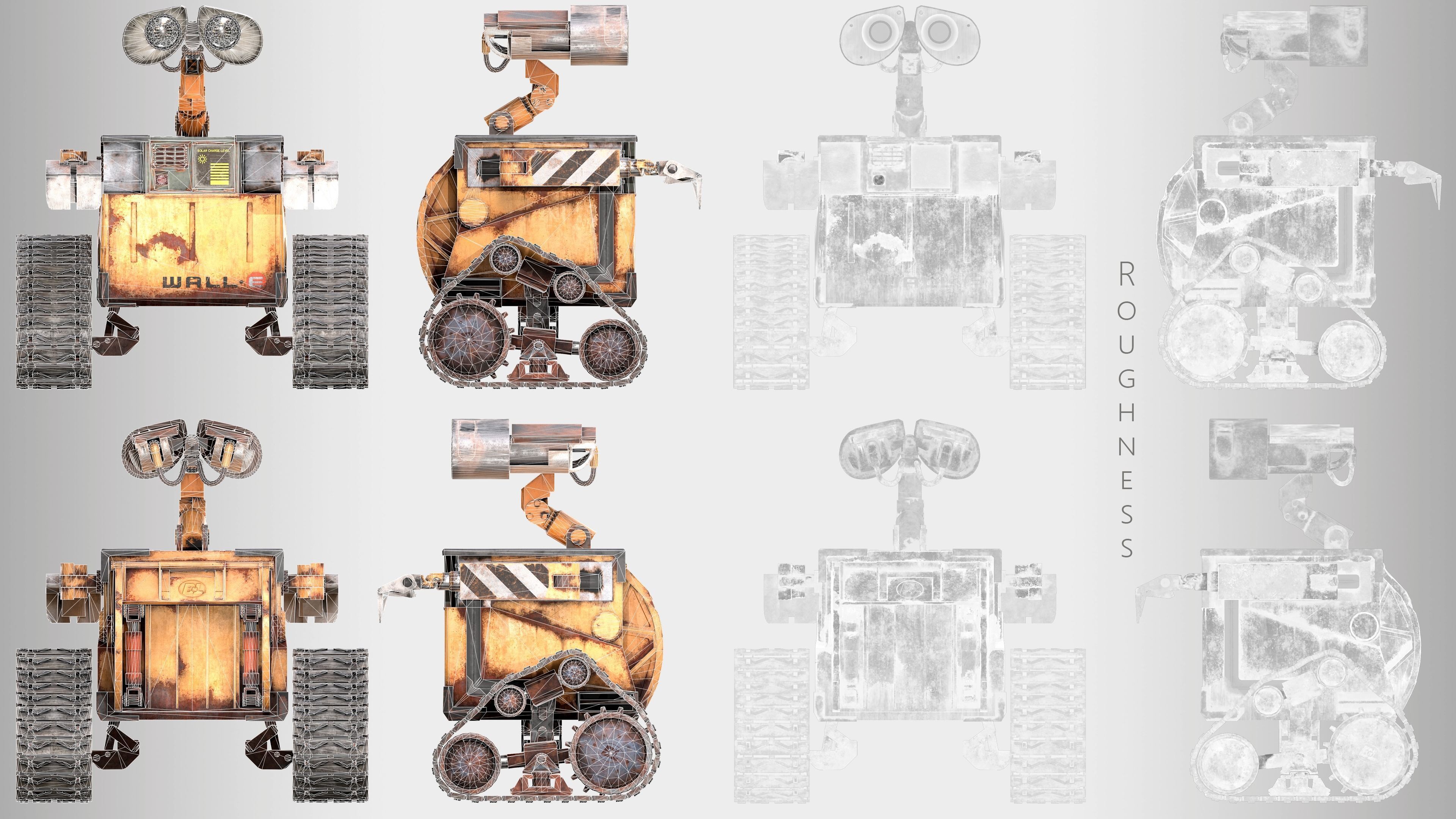 Wall-E free VR / AR / low-poly 3D model | CGTrader
