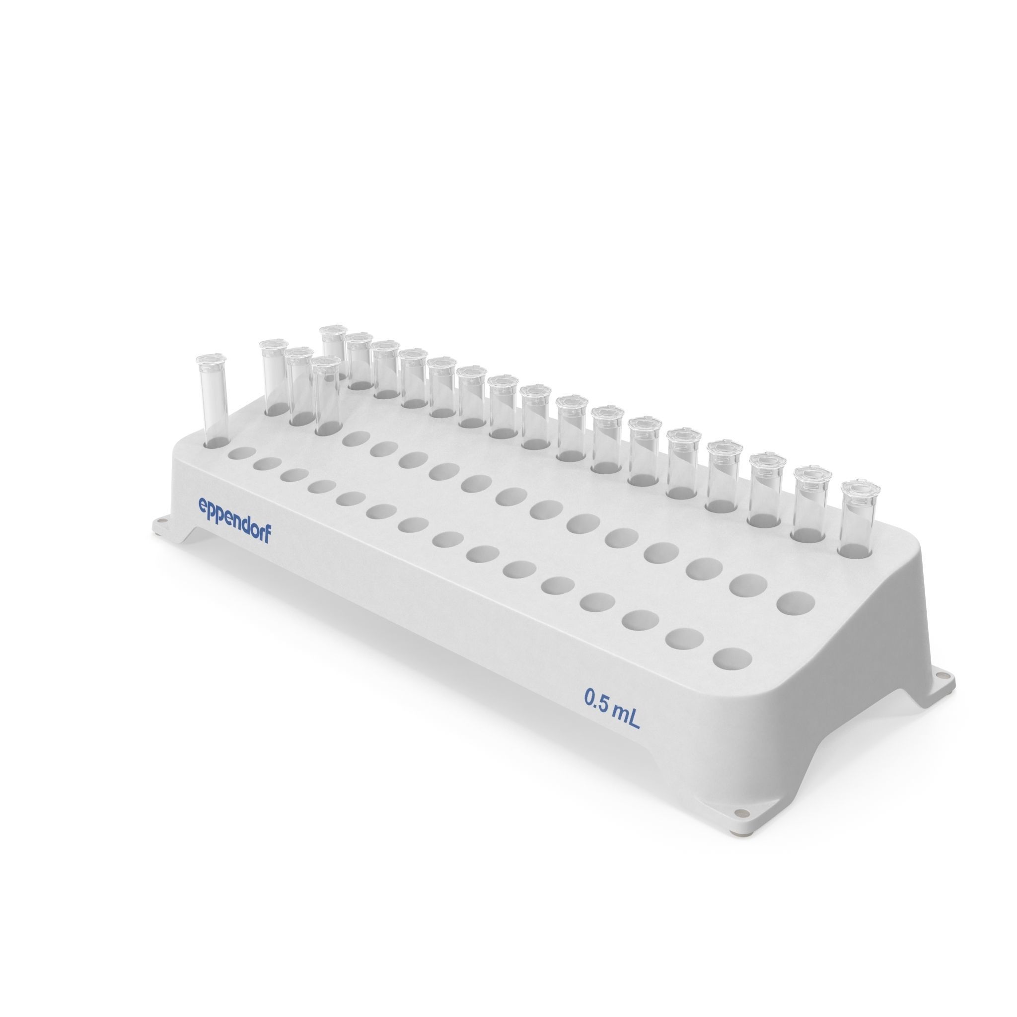 3D model Eppendorf tube rack 05ml VR / AR / low-poly | CGTrader