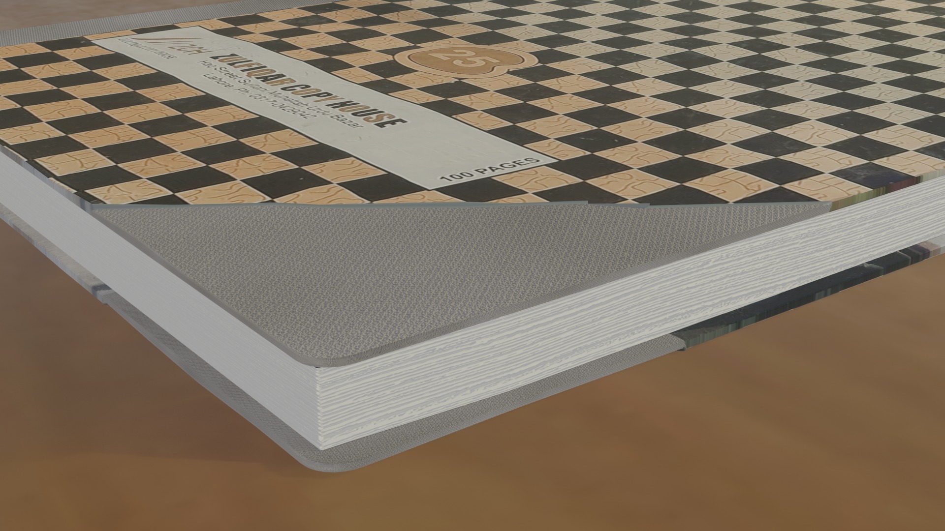 Notebook Register free 3D model | CGTrader