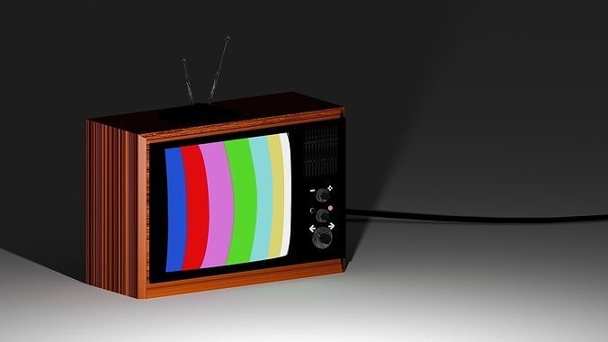 OldTV free 3D model | CGTrader