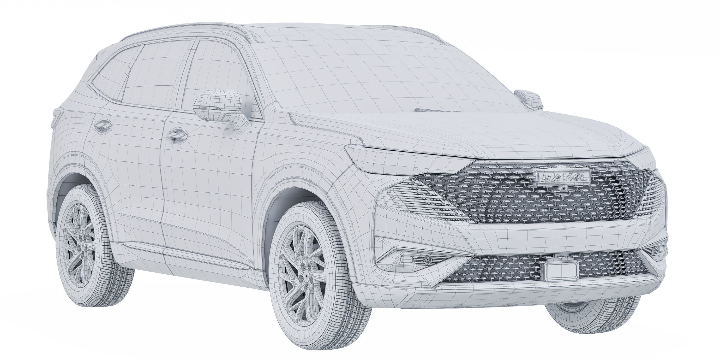 Haval H6 HEV 3D model | CGTrader