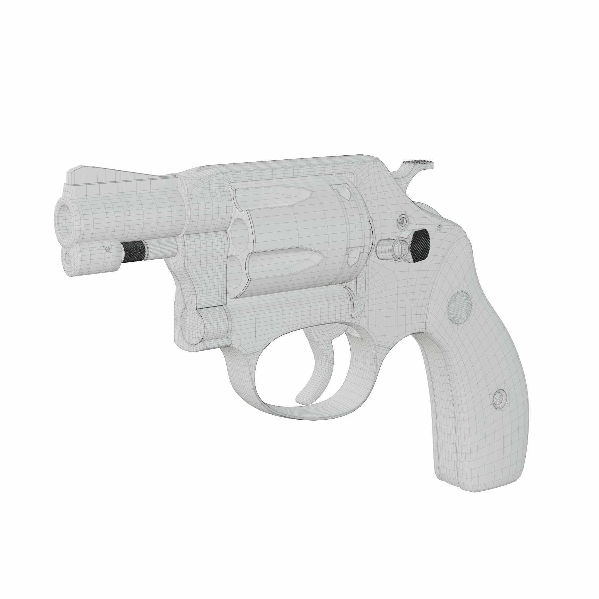 Smith and Wesson M36 3D model | CGTrader