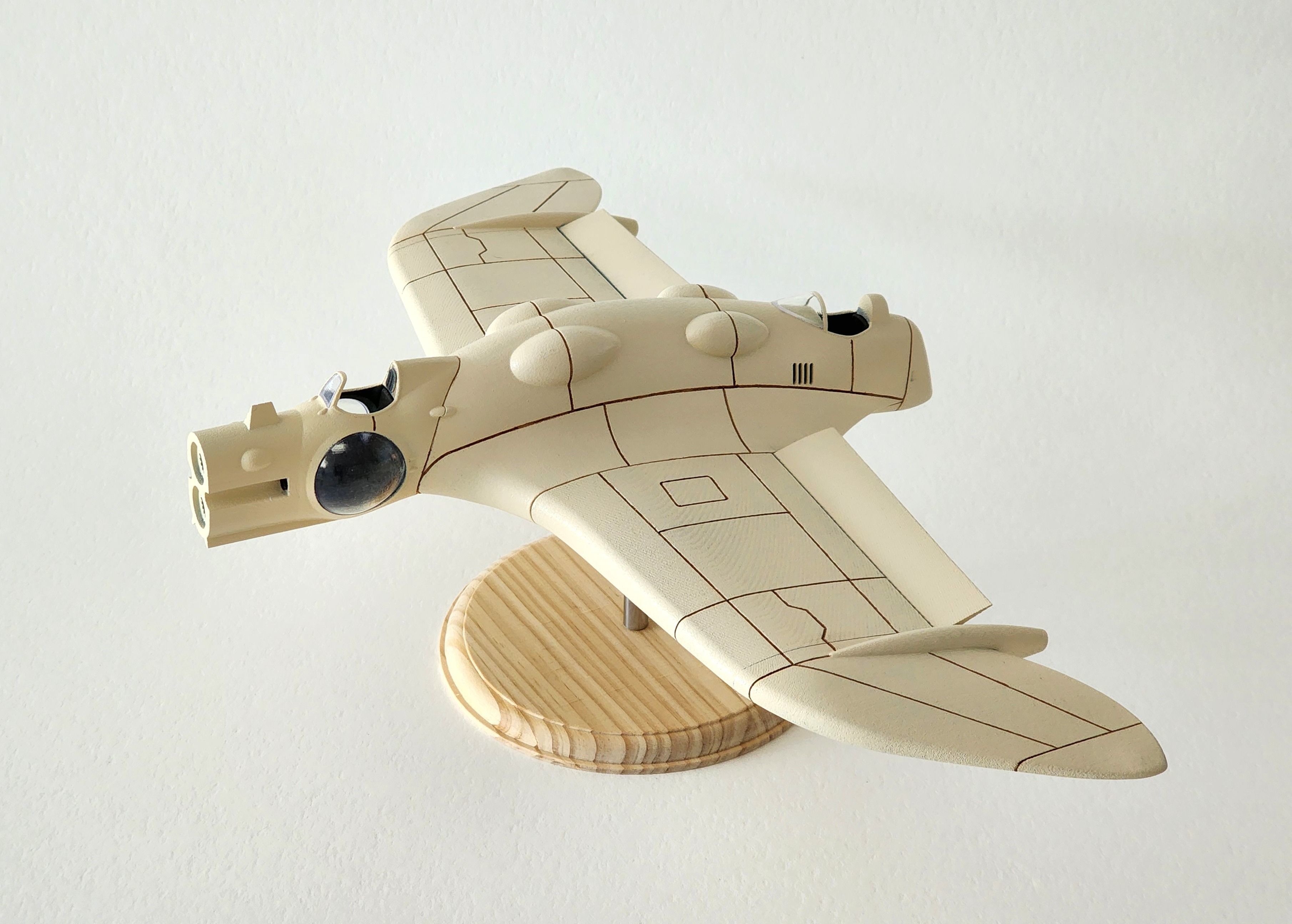 Nausicaa Gunship 3D model 3D printable | CGTrader