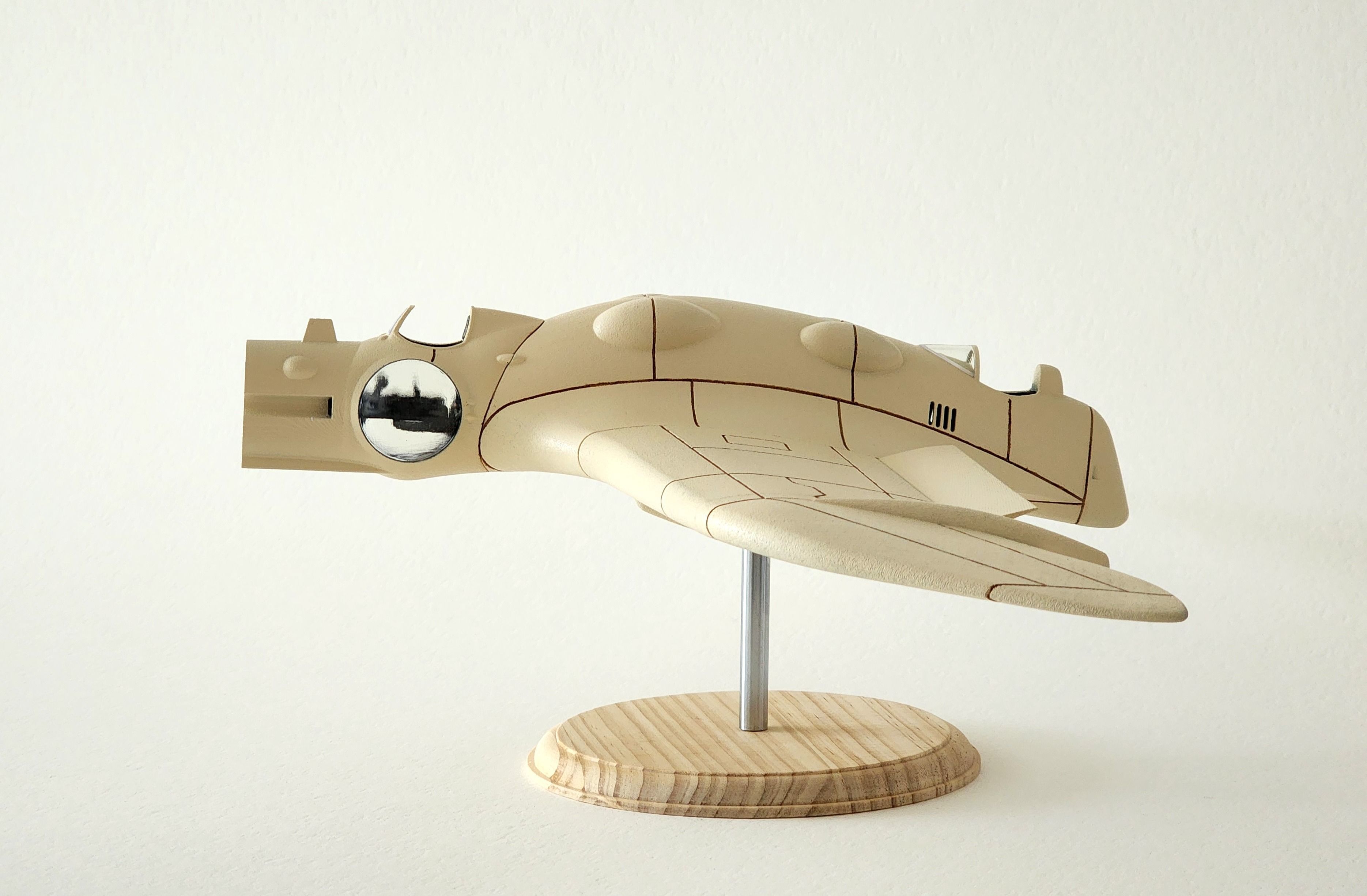 Nausicaa Gunship 3D model 3D printable | CGTrader