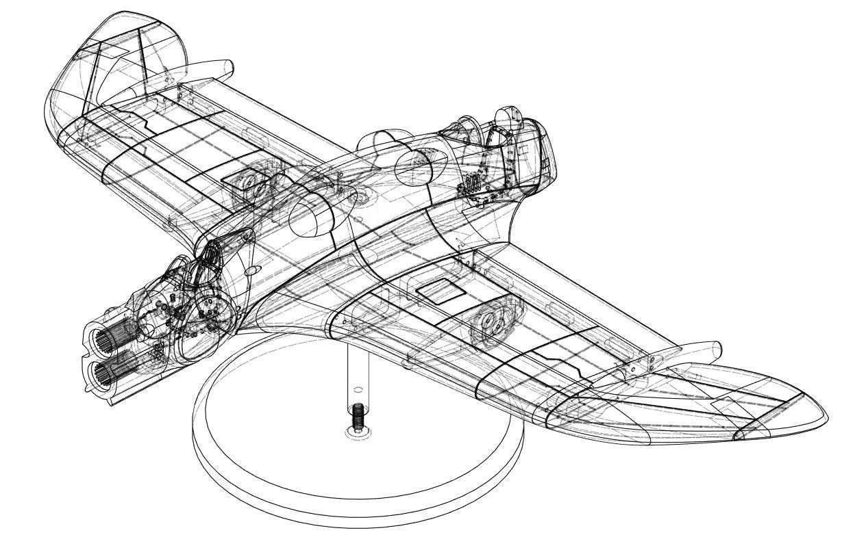 Nausicaa Gunship 3D model 3D printable | CGTrader
