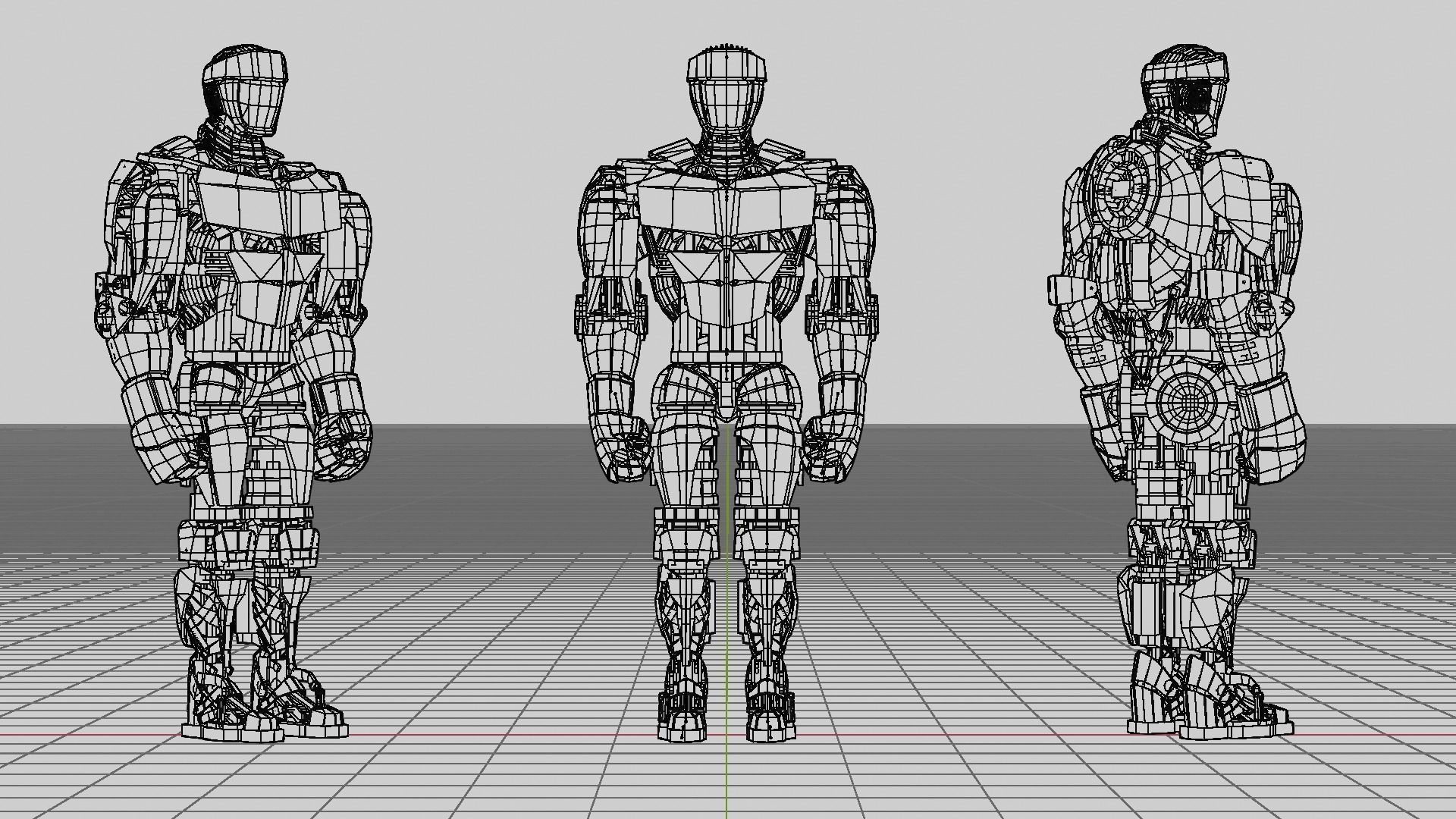 Atom Real Steel 3D model rigged | CGTrader