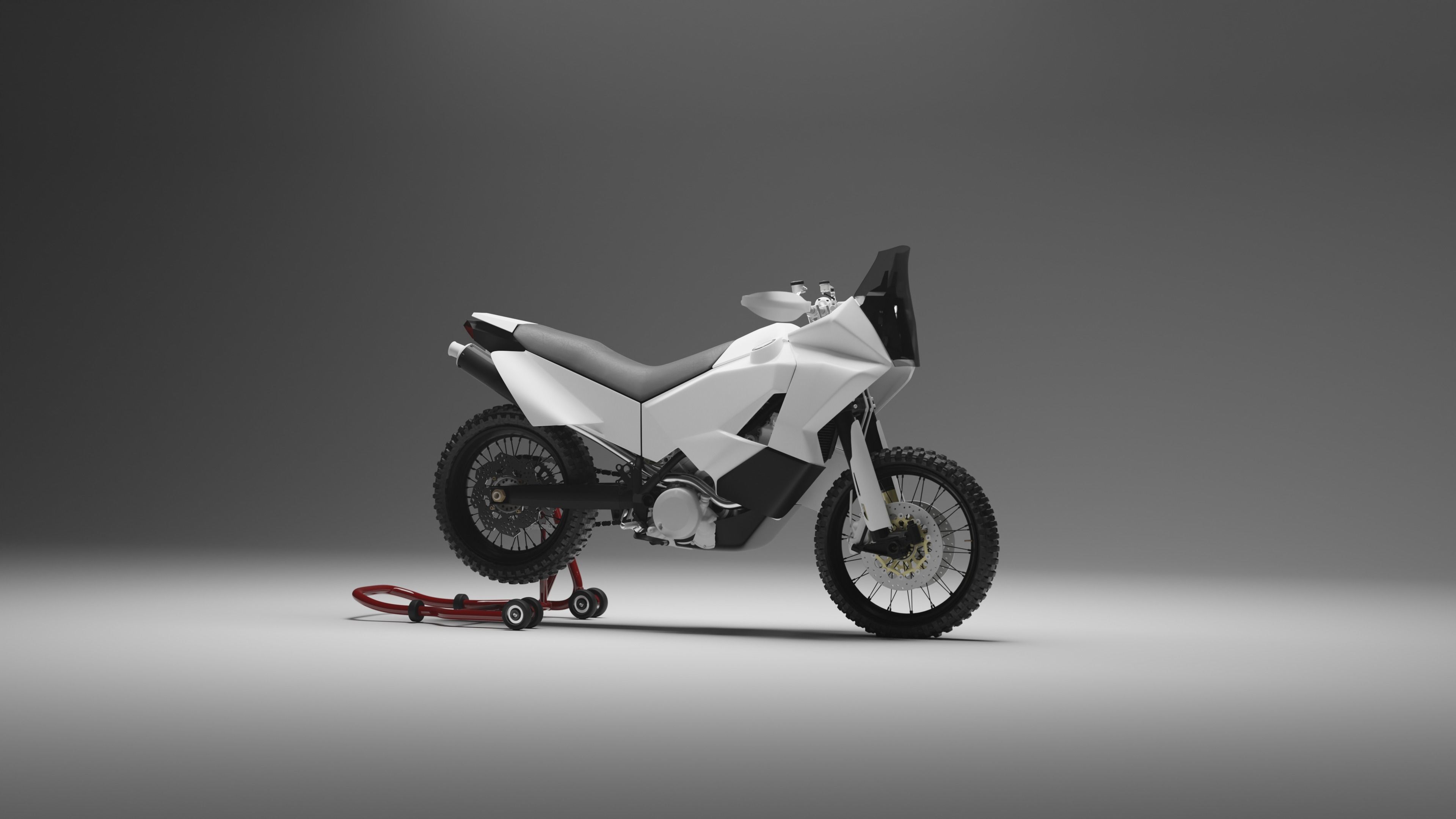 KTM 990 Adventure Rally 3D model | CGTrader