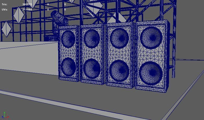 stage 3D model animated | CGTrader