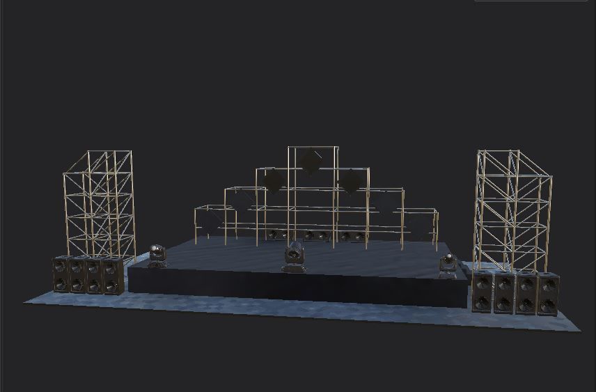 stage 3D model animated | CGTrader
