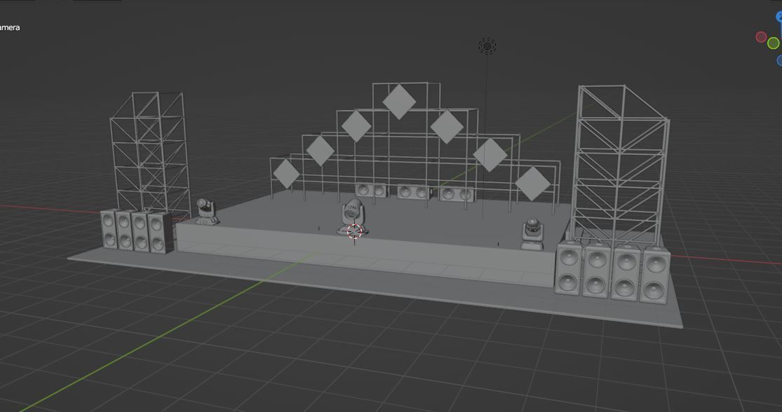 stage 3D model animated | CGTrader