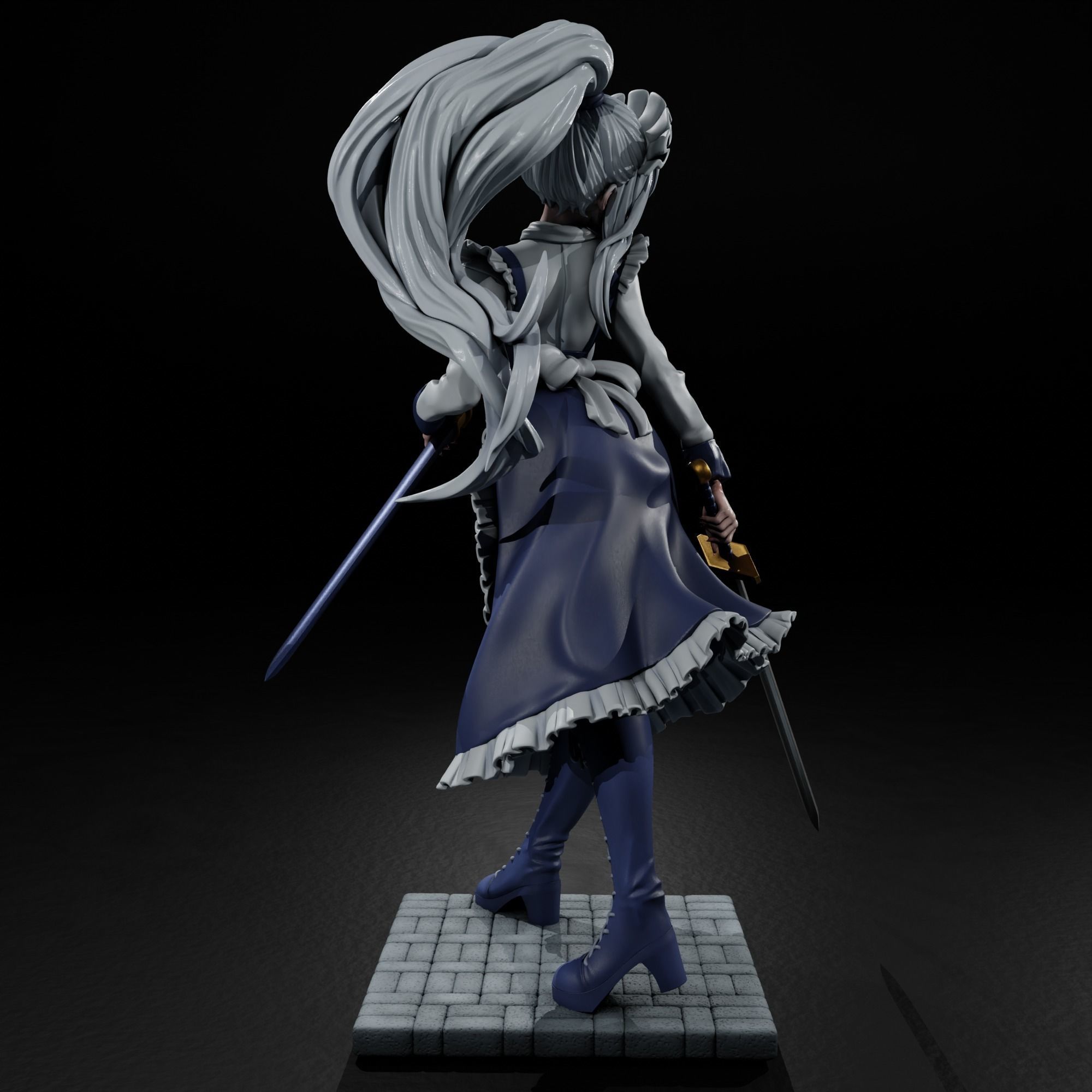 Sylpha Langlis - I Was Reincarnated as the 7th Prince 3D model 3D ...