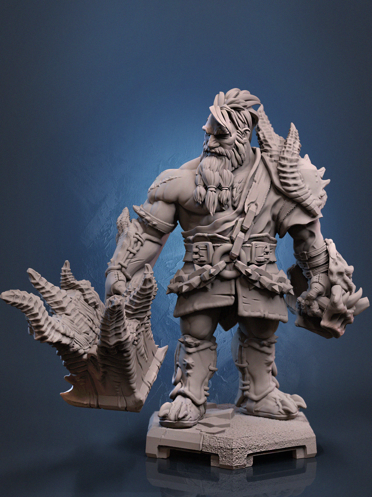 Hagall Iron Dwarf - Demon Guard Armor Set 3D model 3D printable | CGTrader
