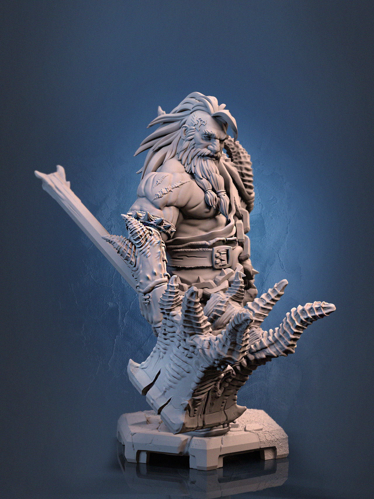 Hagall Iron Dwarf - Demon Guard Armor Set 3D model 3D printable | CGTrader