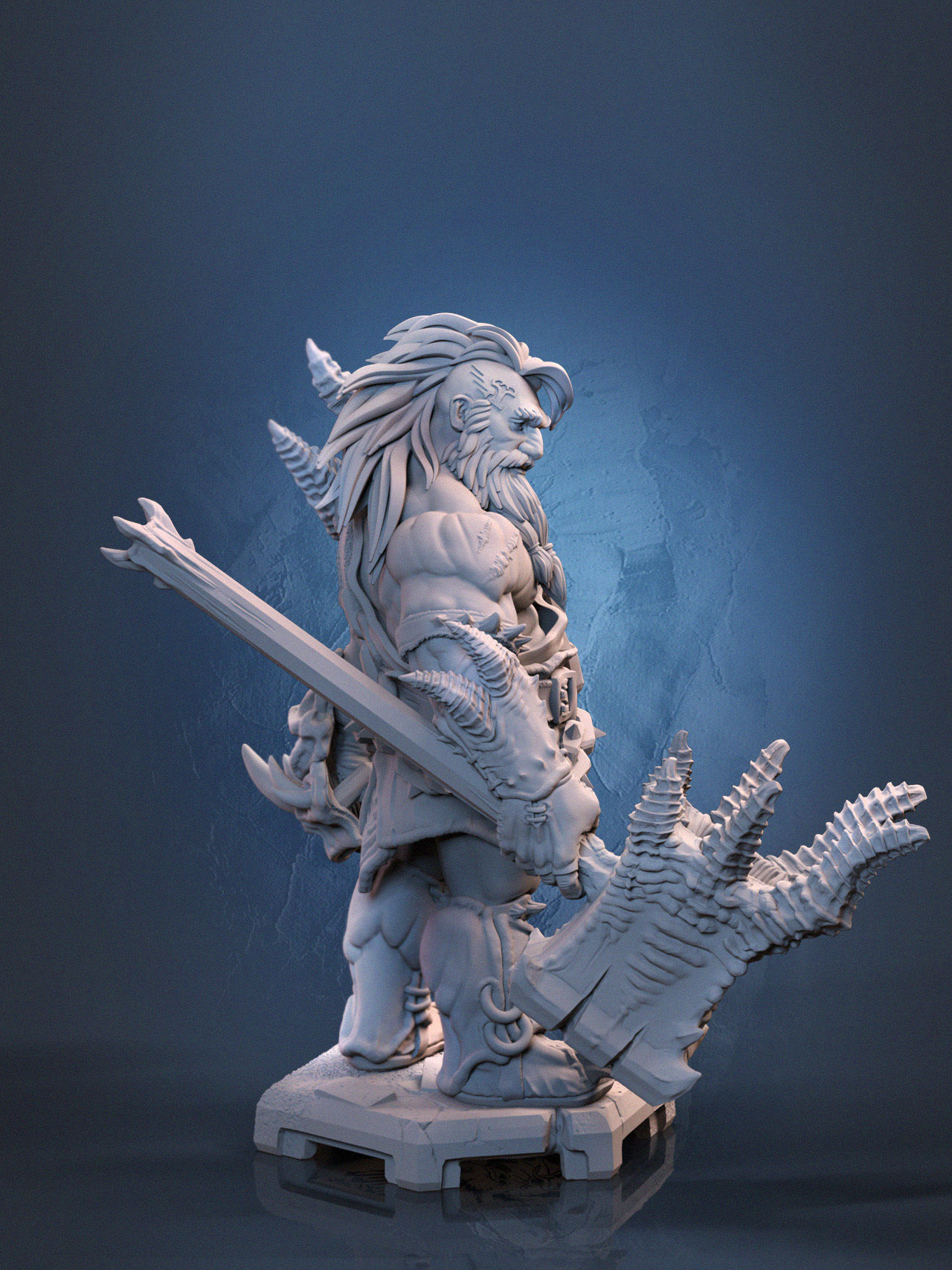 Hagall Iron Dwarf - Demon Guard Armor Set 3D model 3D printable | CGTrader