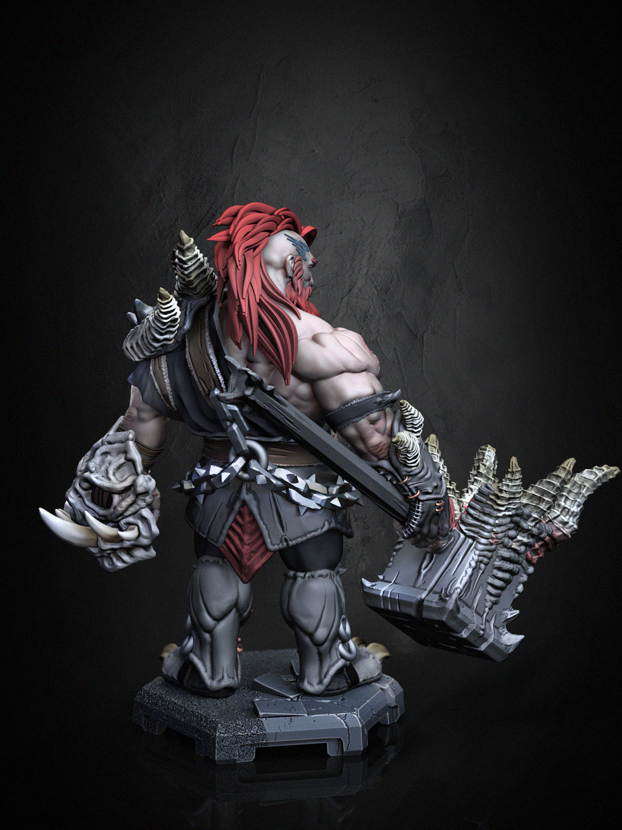 Hagall Iron Dwarf - Demon Guard Armor Set 3D model 3D printable | CGTrader