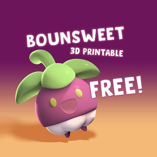 BOUNSWEET free 3D model 3D printable | CGTrader