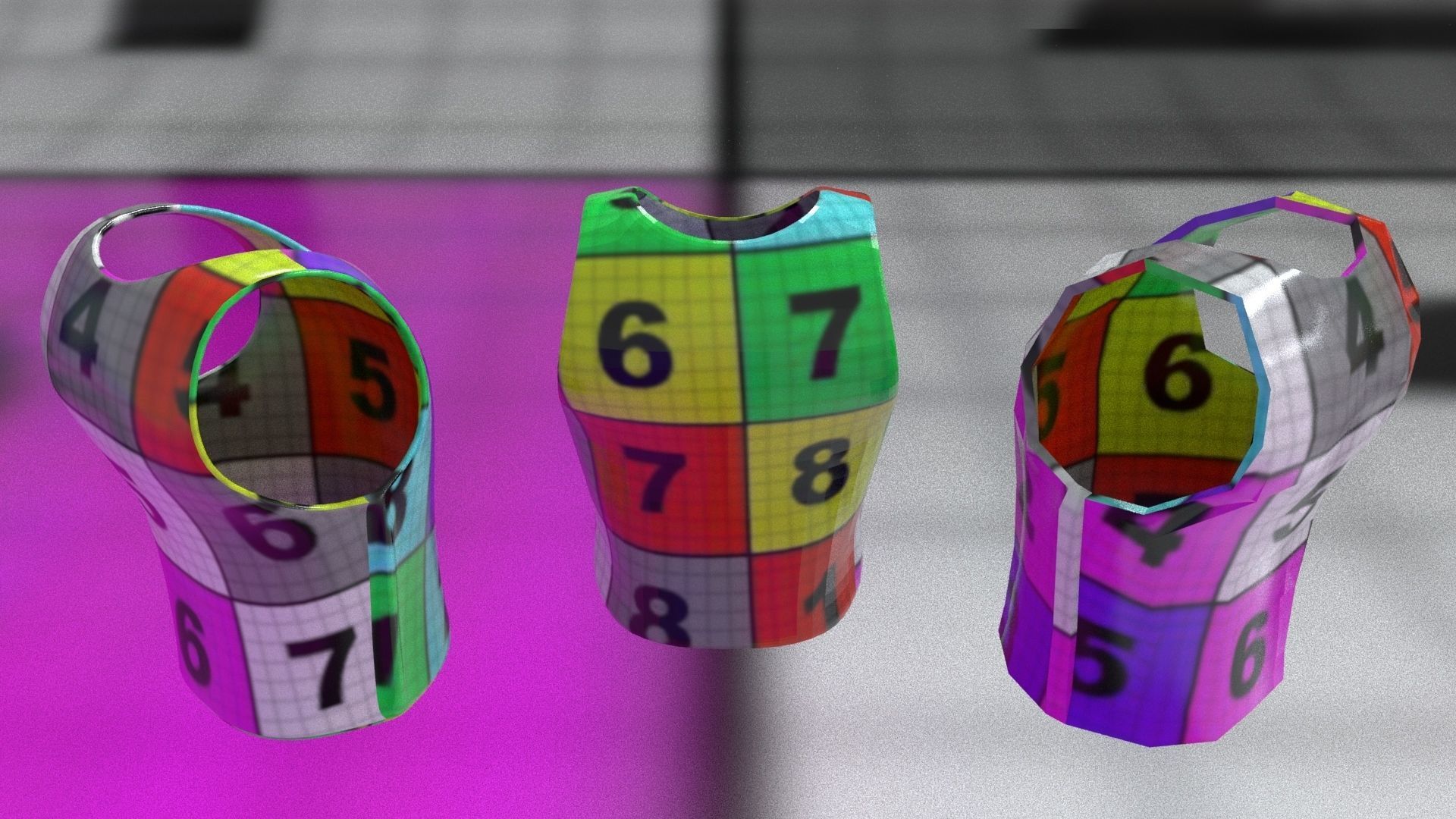 3D model laos Game Tanktop VR / AR / low-poly | CGTrader