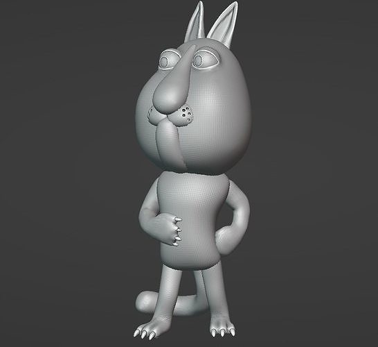 This is cat free 3D model 3D printable | CGTrader