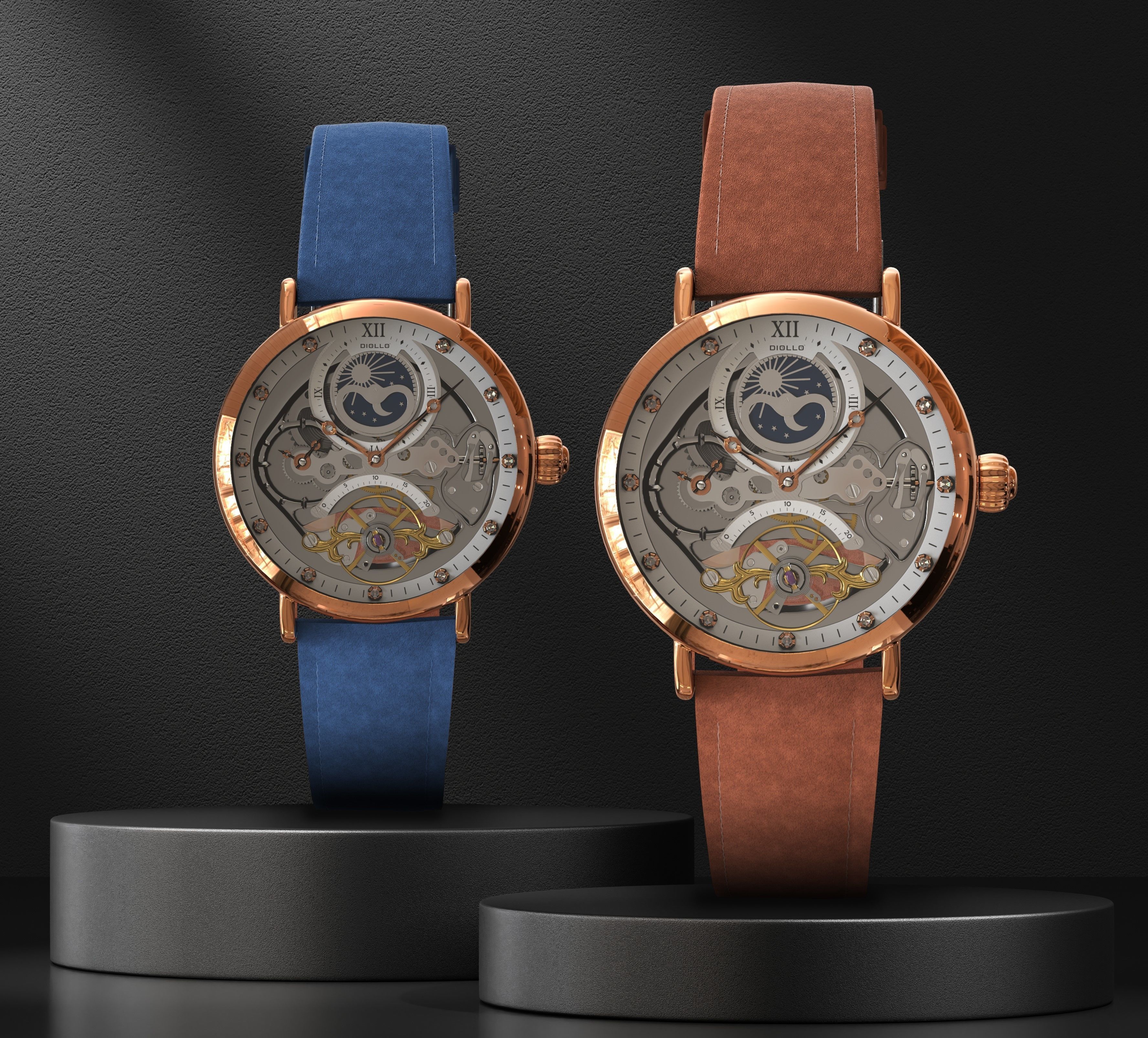 Mechanical Watch free 3D model | CGTrader