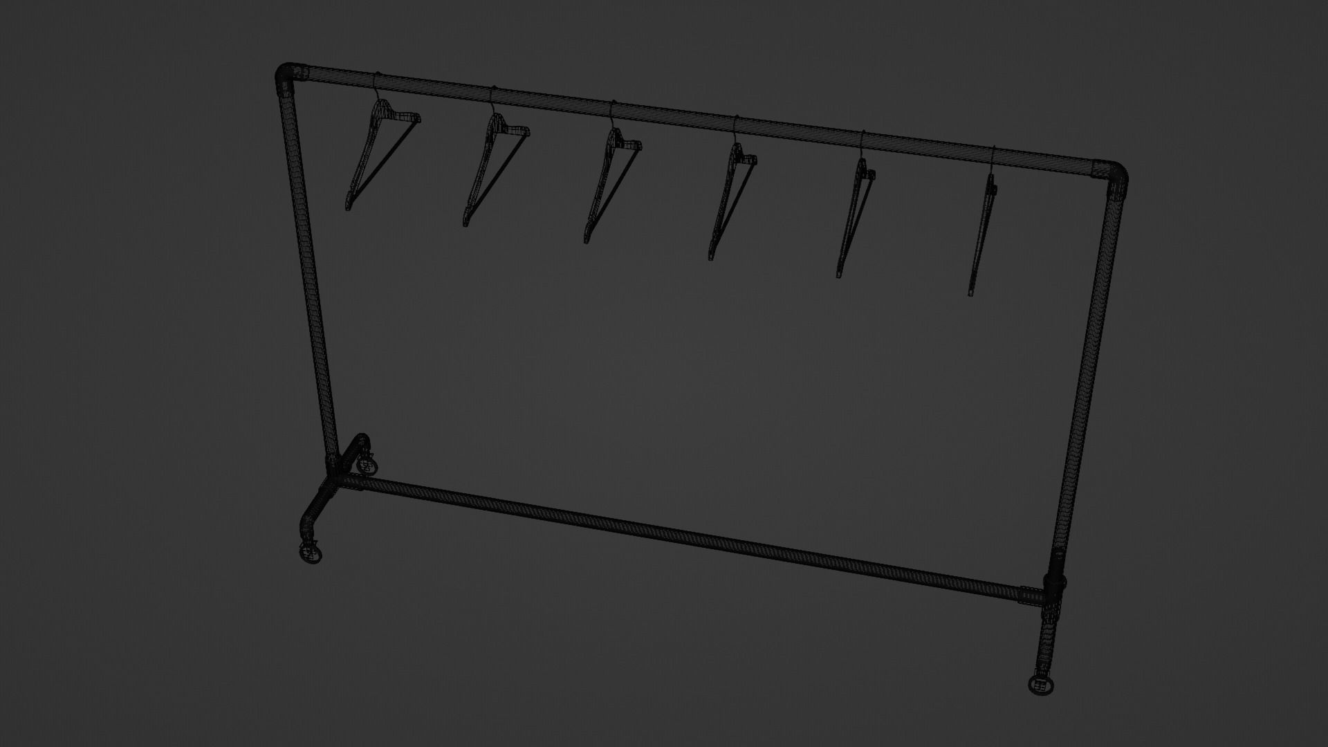 Clothing Rack free 3D model | CGTrader