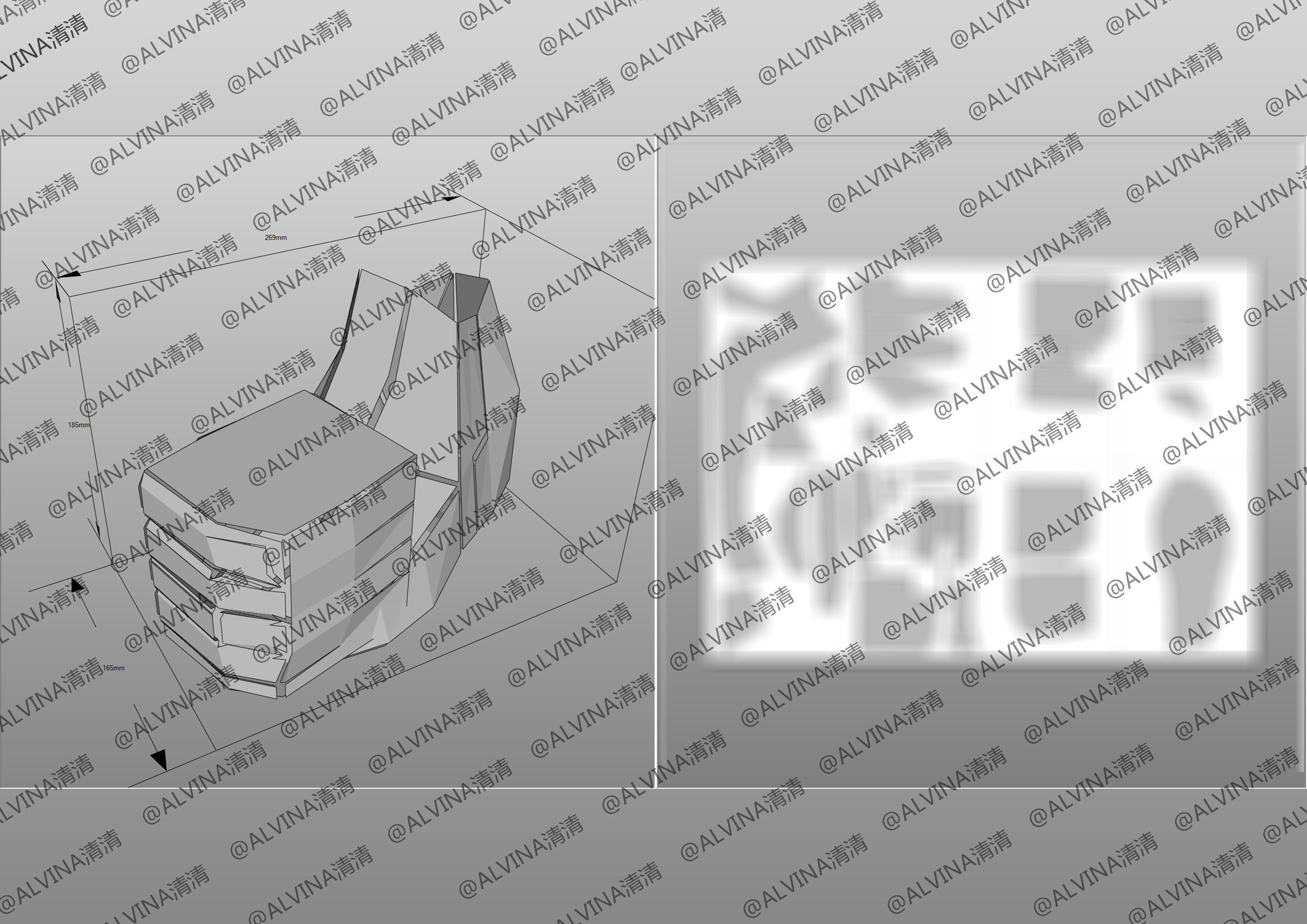 3D model Kamen Rider Geats Command Form Armor - DIY Cosplay Pepakura ...