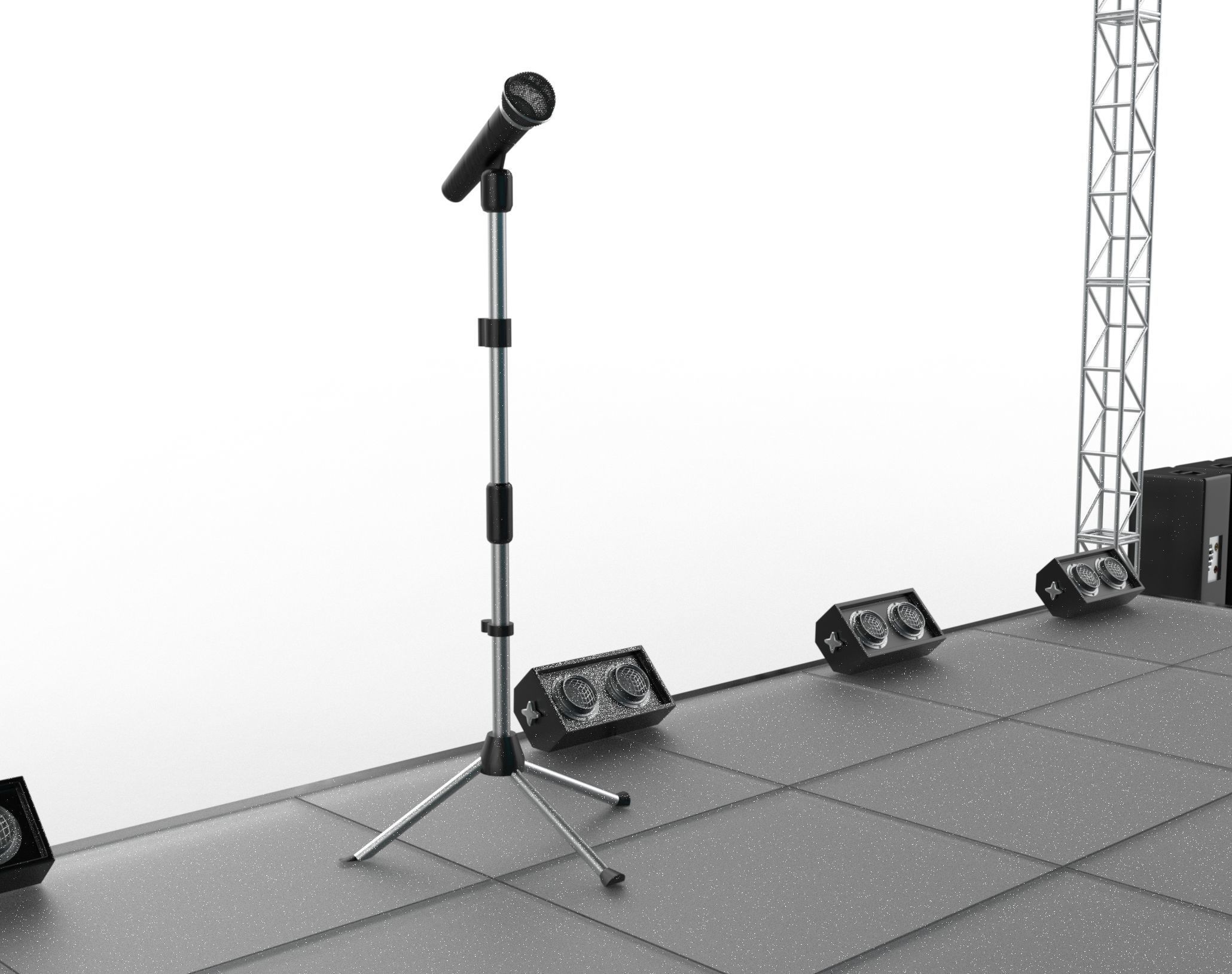 stage 3D model animated | CGTrader