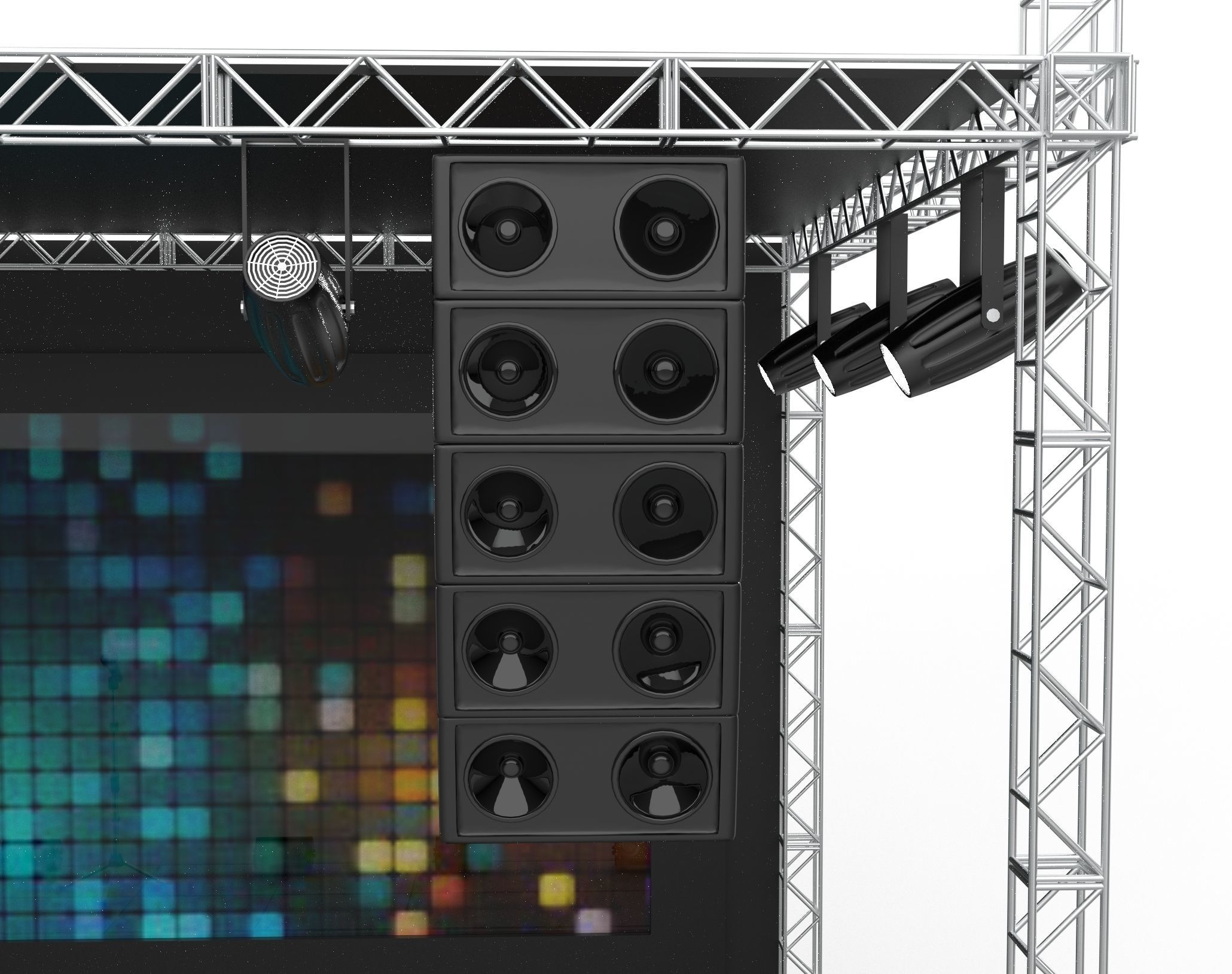 stage 3D model animated | CGTrader