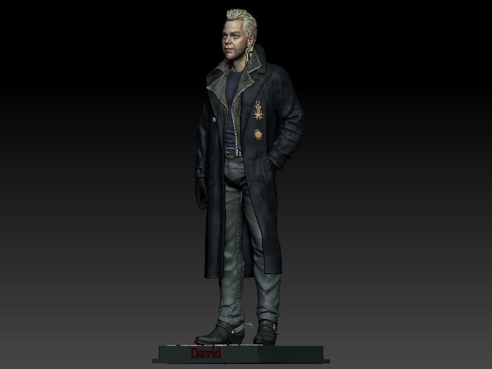 David from The Lost Boys 3D model 3D printable | CGTrader