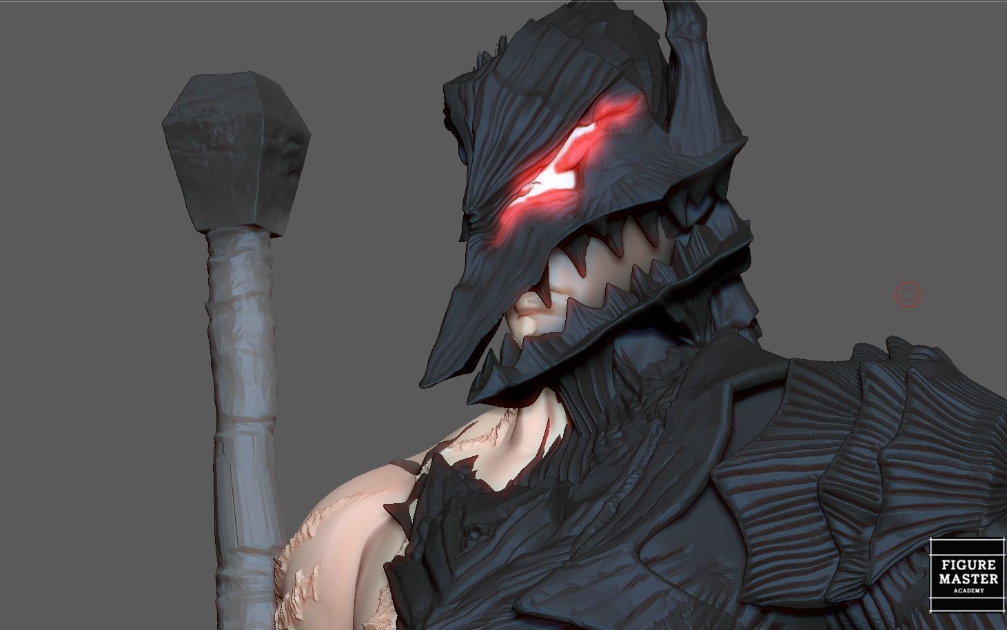 BERSERK GUTS STANDING PACK ANIME SWORD CHARACTER 3D PRINT MODEL 3D ...