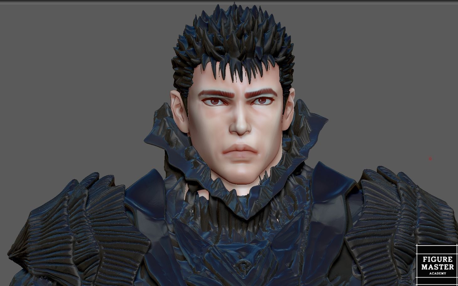 BERSERK GUTS STANDING PACK ANIME SWORD CHARACTER 3D PRINT MODEL 3D ...