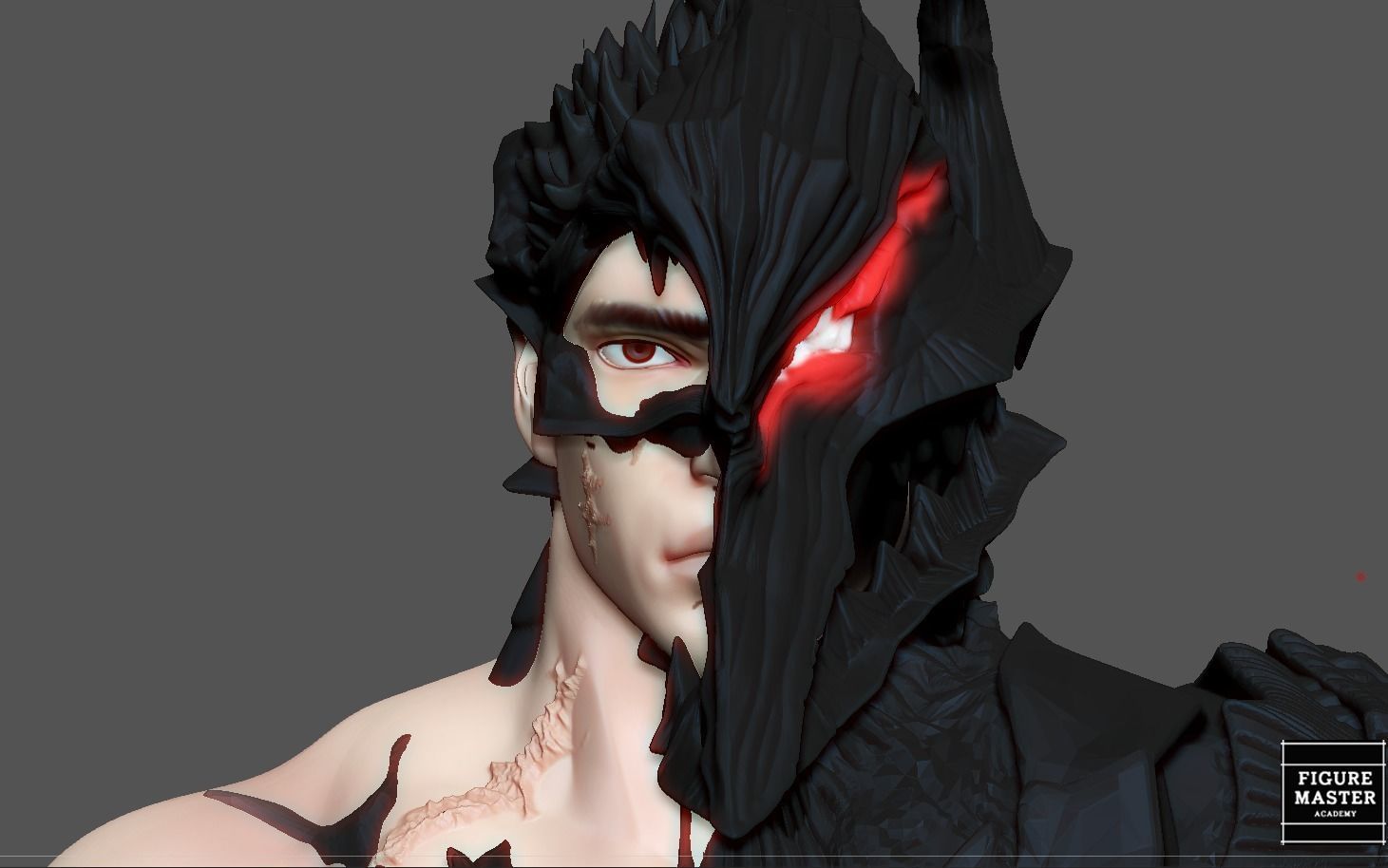 BERSERK GUTS STANDING PACK ANIME SWORD CHARACTER 3D PRINT MODEL 3D ...