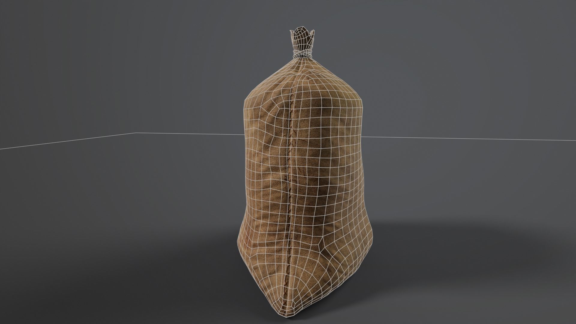 Burlap Sack free VR / AR / low-poly 3D model | CGTrader