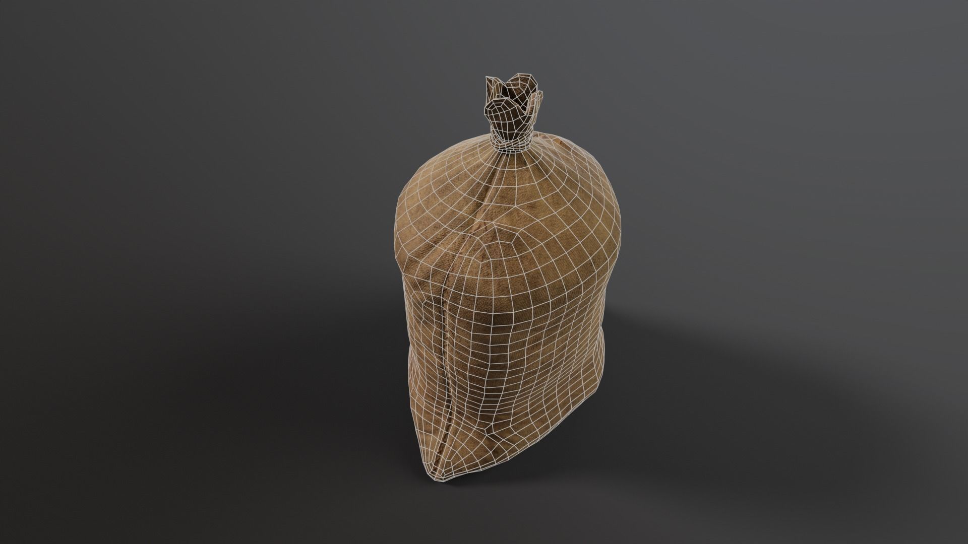 Burlap Sack free VR / AR / low-poly 3D model | CGTrader
