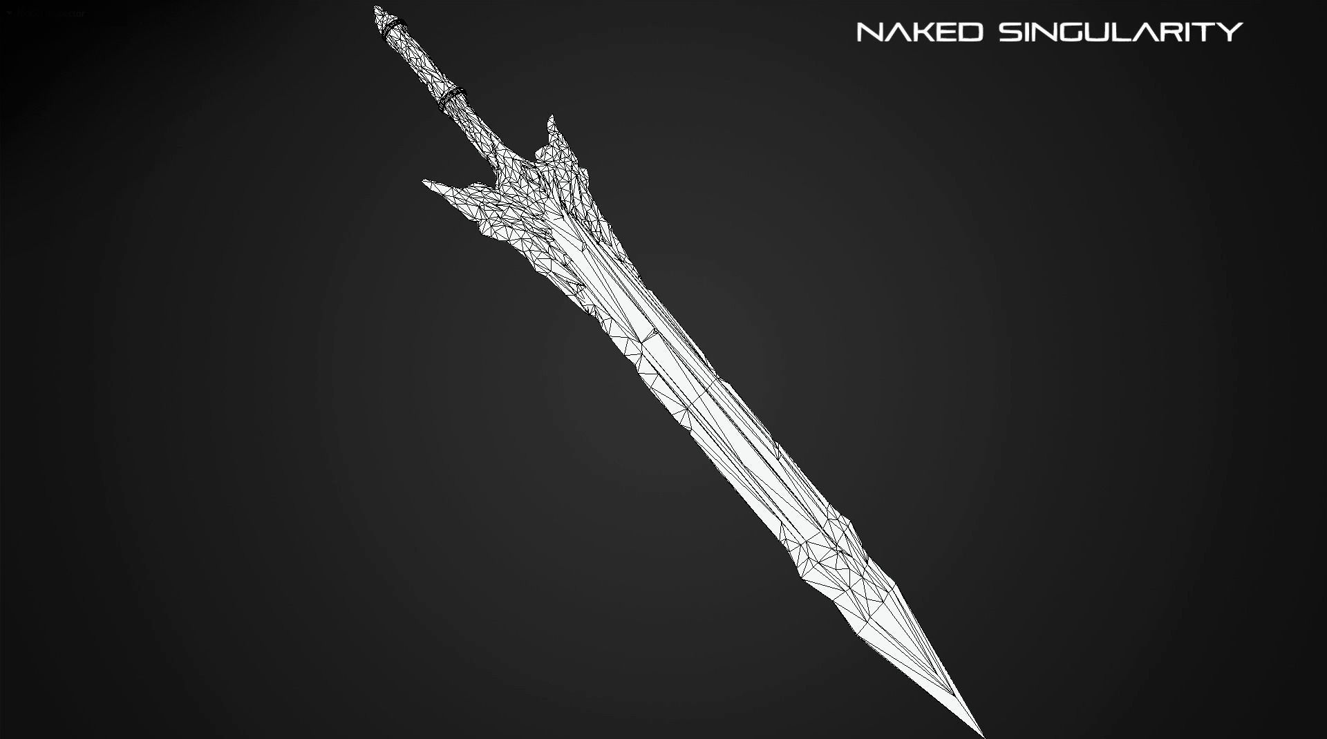 3D model Evil eye Greatsword VR / AR / low-poly | CGTrader