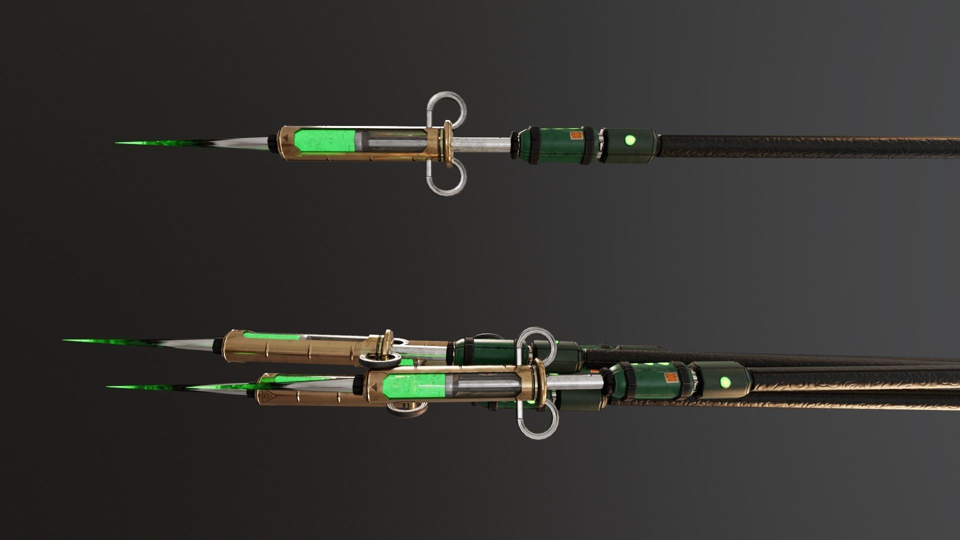 3D model Sci-Fi Poison Arrows VR / AR / low-poly | CGTrader