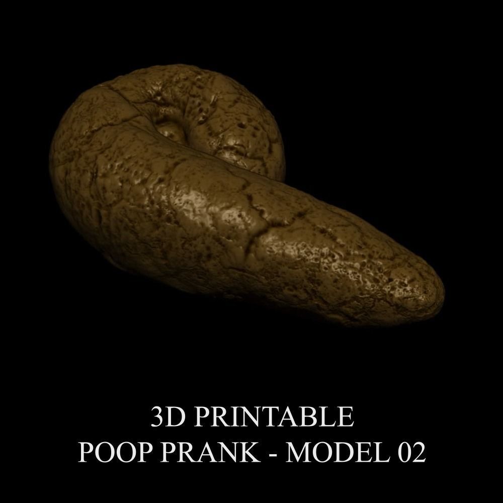 3D PRINTABLE POOP PRANK THREE PACK 3D model 3D printable | CGTrader