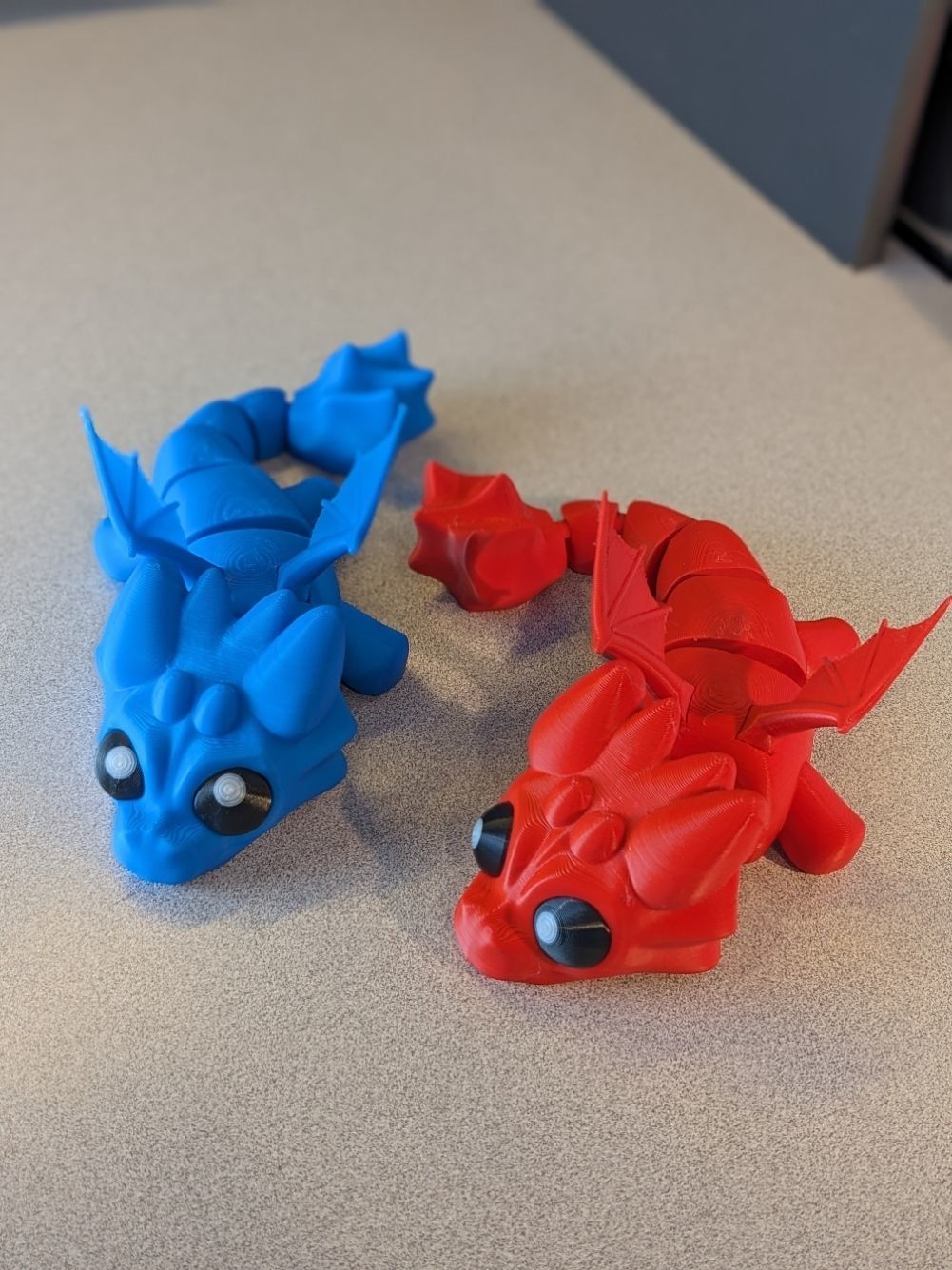 Baby Dragon - Single and Multimaterial printing free 3D model 3D ...