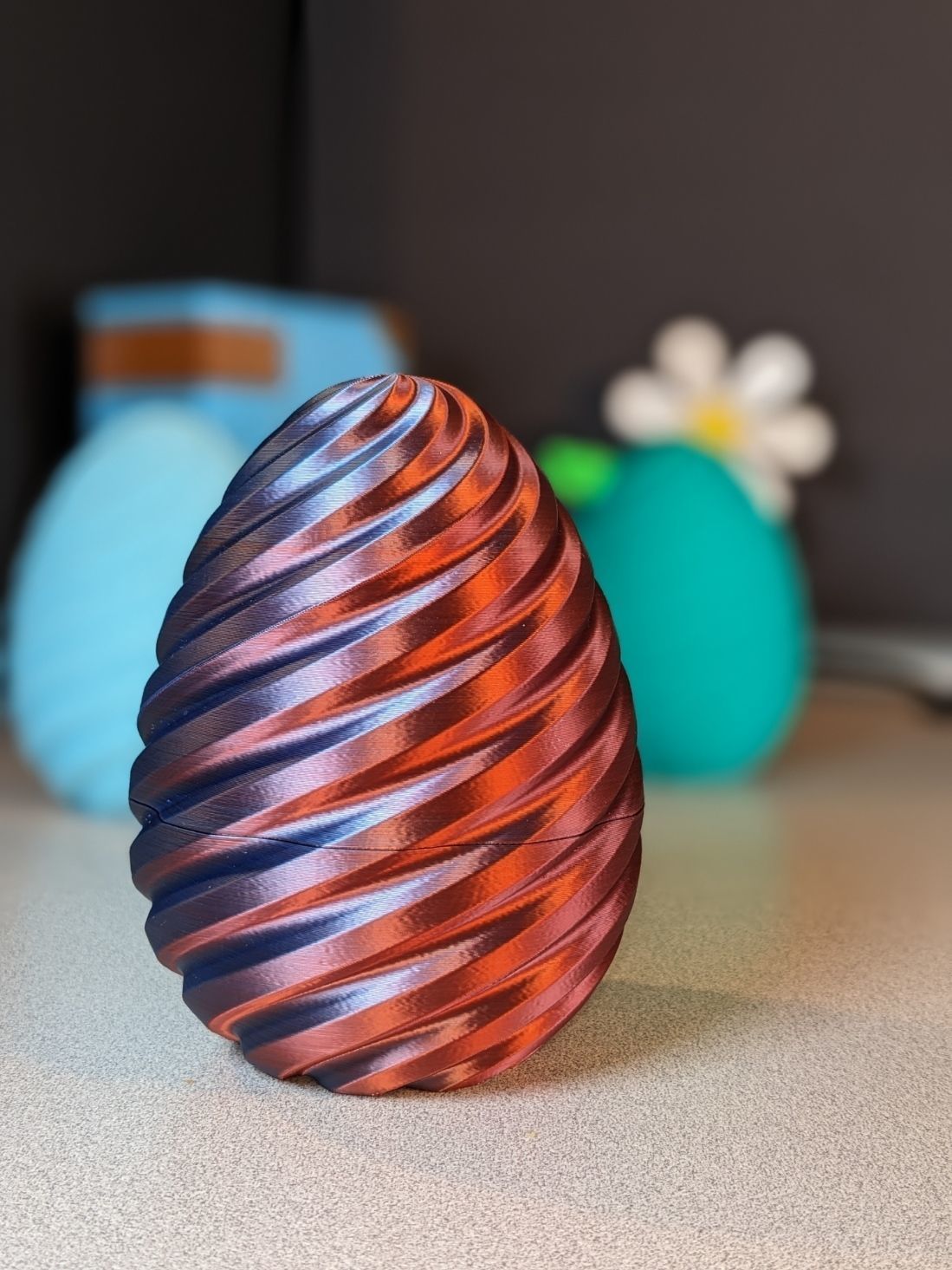 Spiral Dragon Egg free 3D model 3D printable | CGTrader
