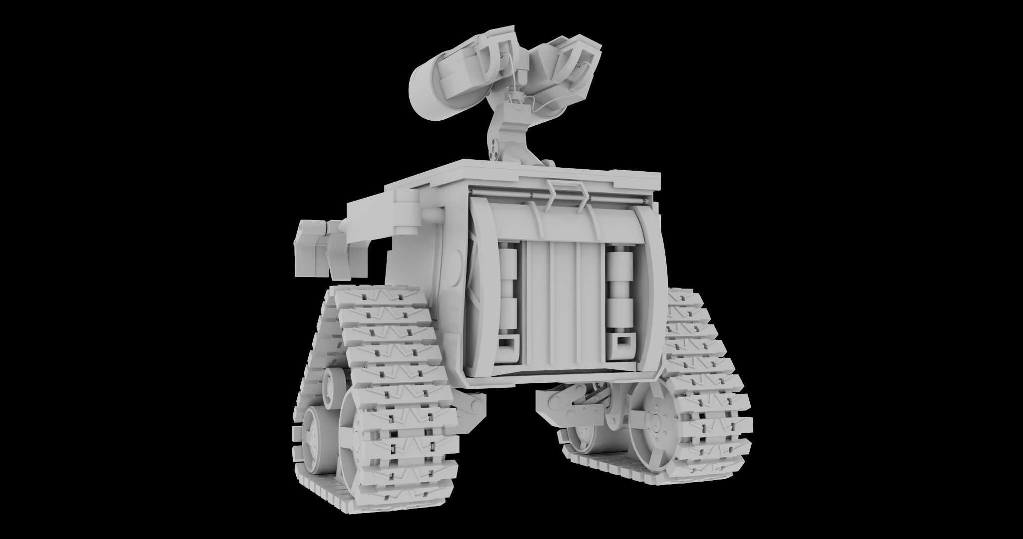 Pixar wall-e free 3D model | CGTrader