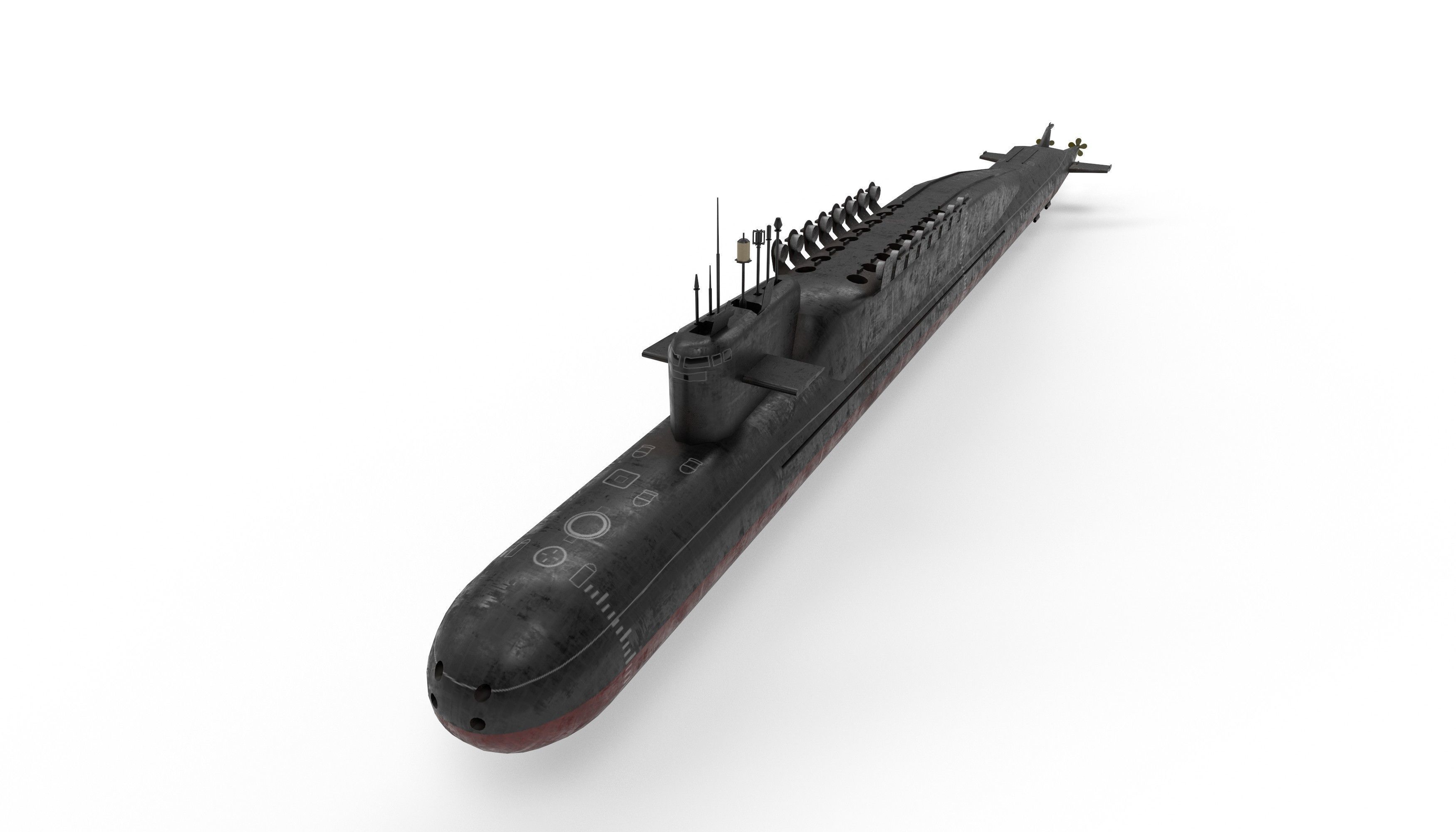 3D model delta class submarine VR / AR / low-poly | CGTrader