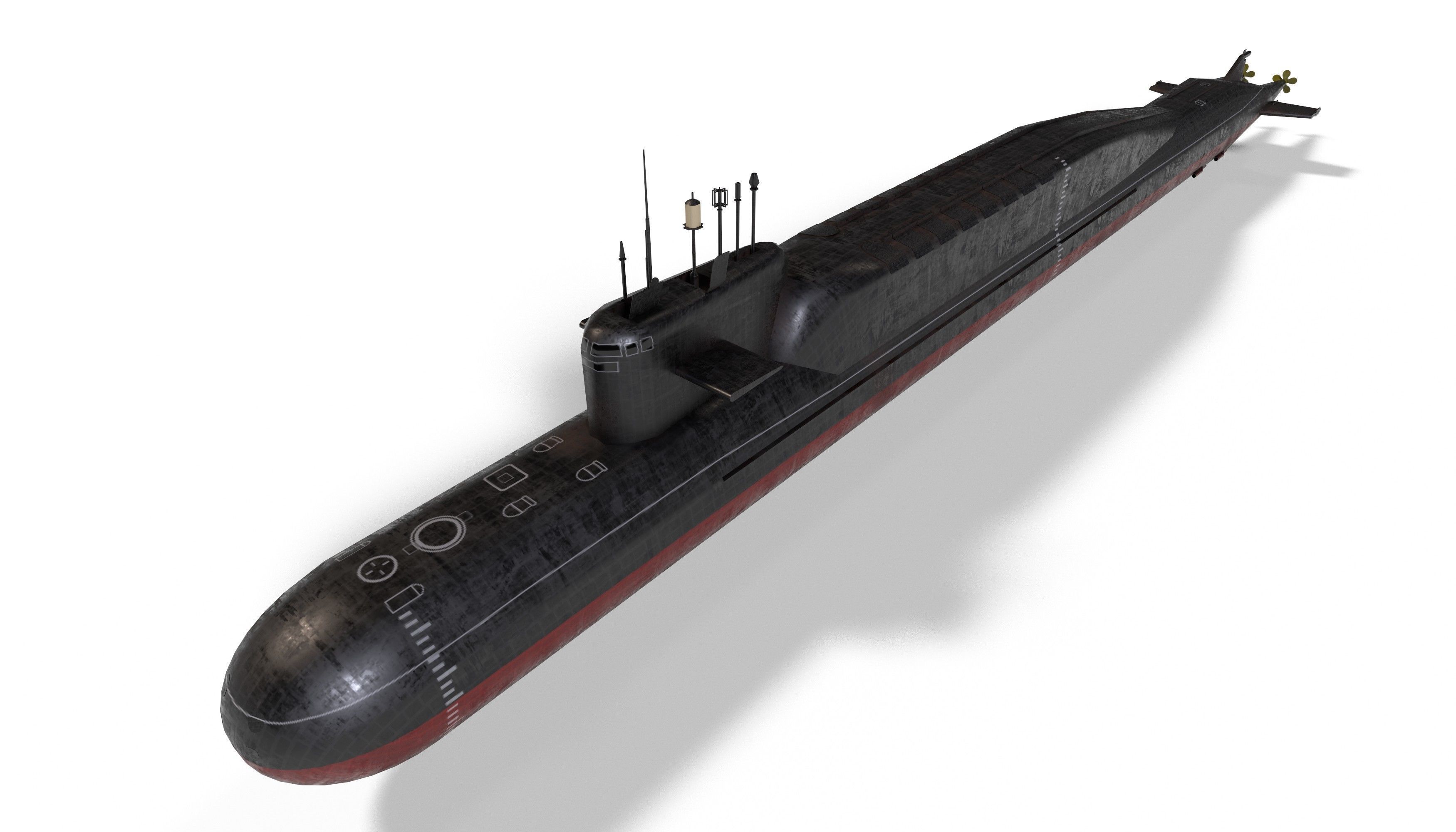 3D model delta class submarine VR / AR / low-poly | CGTrader