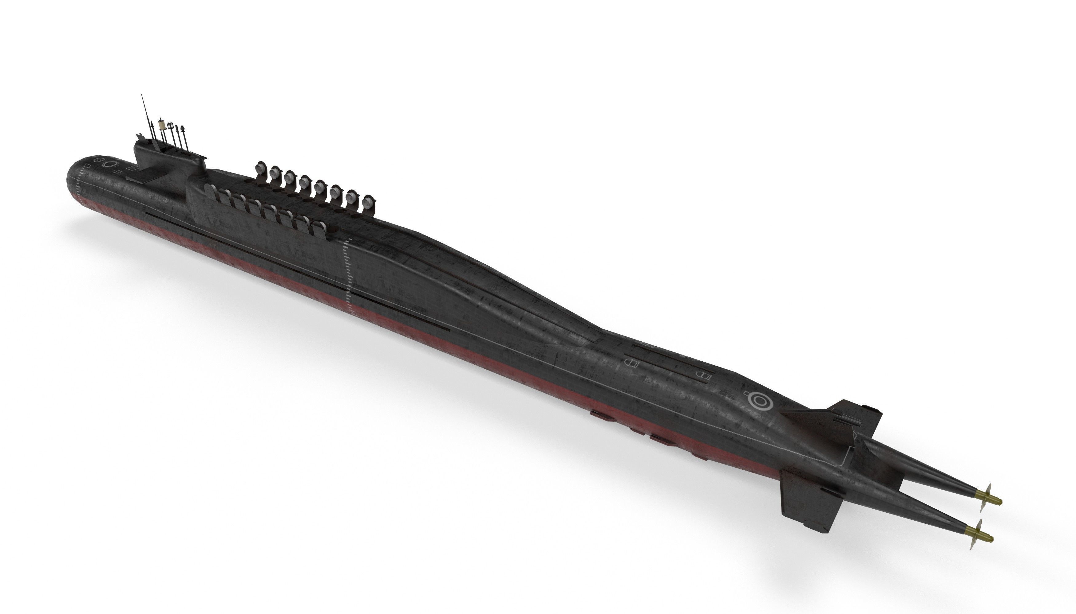 3D model delta class submarine VR / AR / low-poly | CGTrader