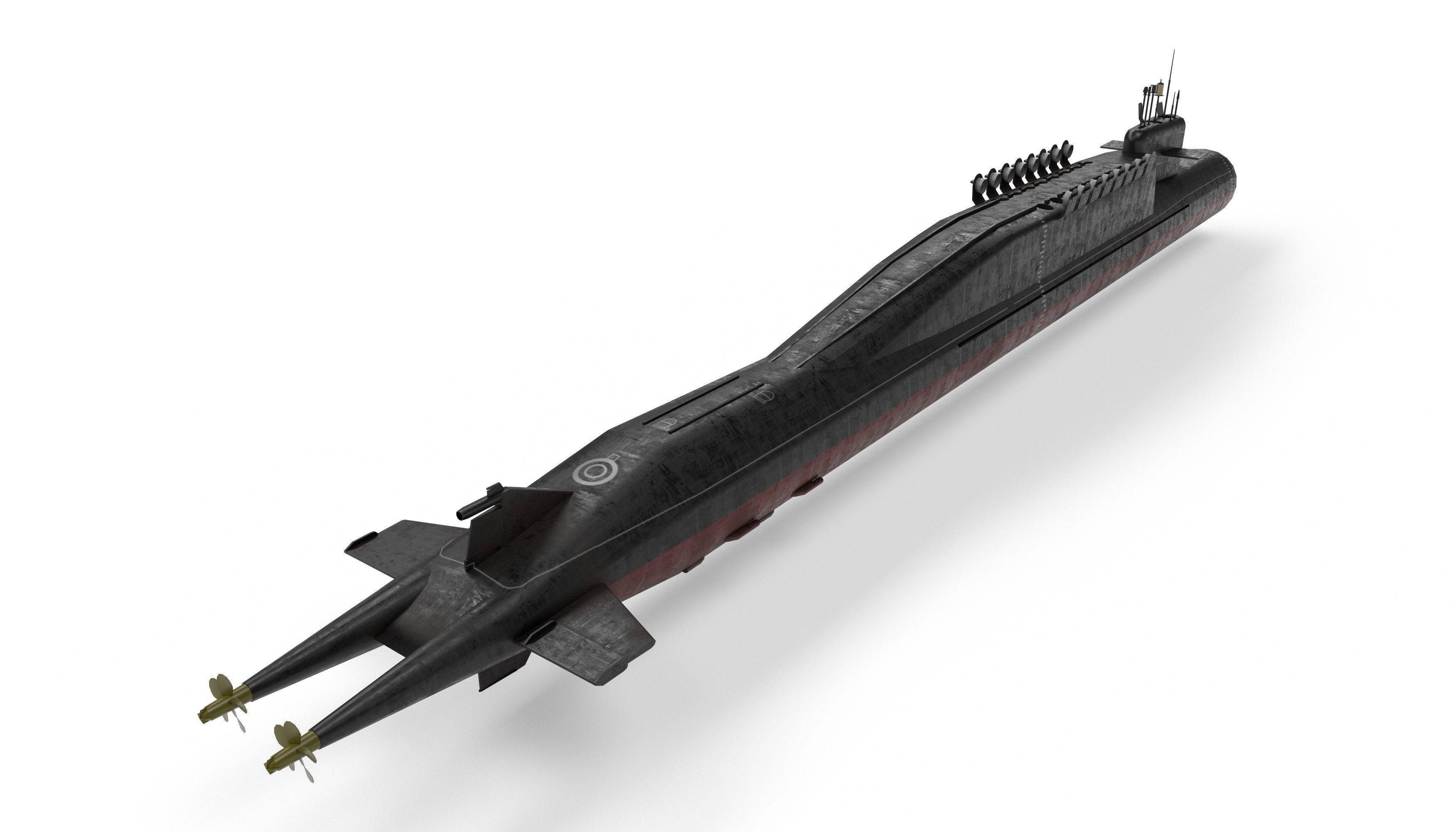 3D model delta class submarine VR / AR / low-poly | CGTrader