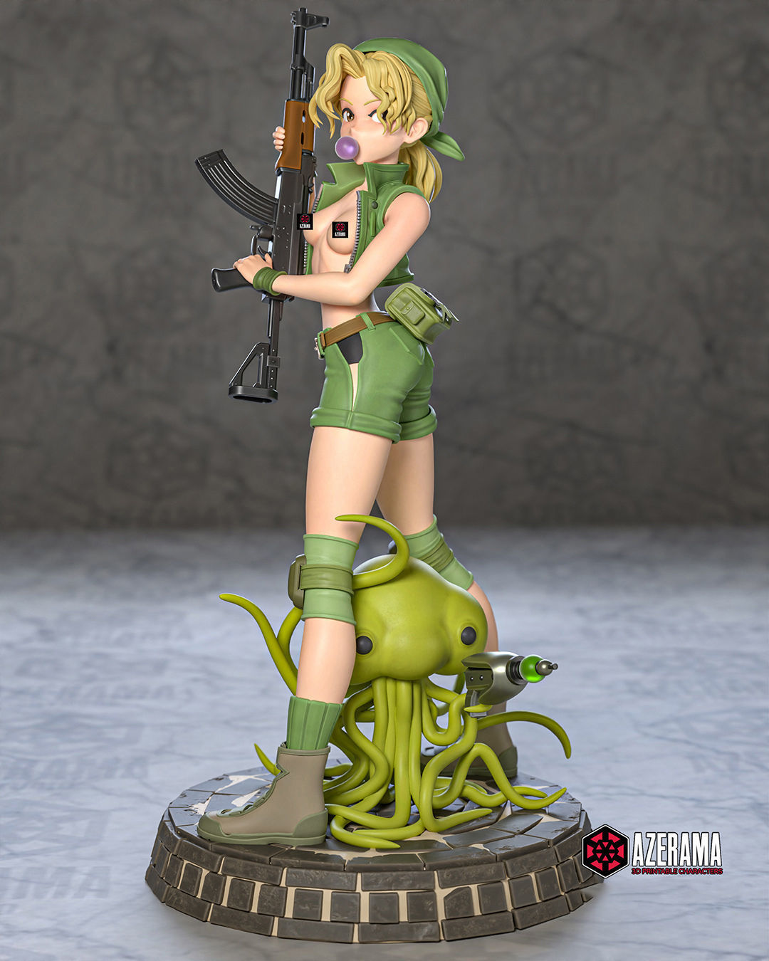Eri Kasamoto NSFW 18yo Fanart From Metal Slug 3D model 3D printable | CGTrader